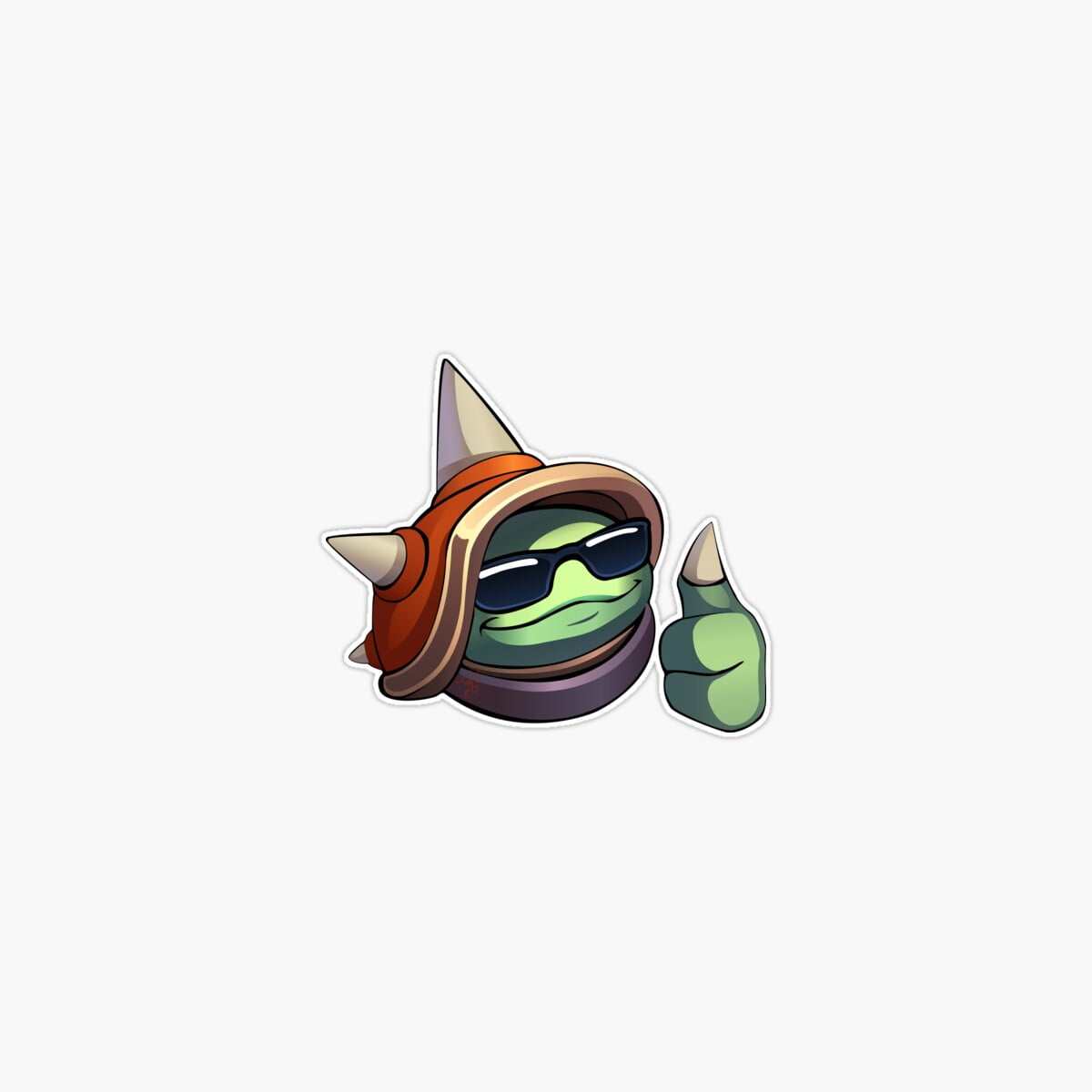 Onim Rammus Ok Sticker, Phone Decal Water Bottle Stickers Car Decals ...