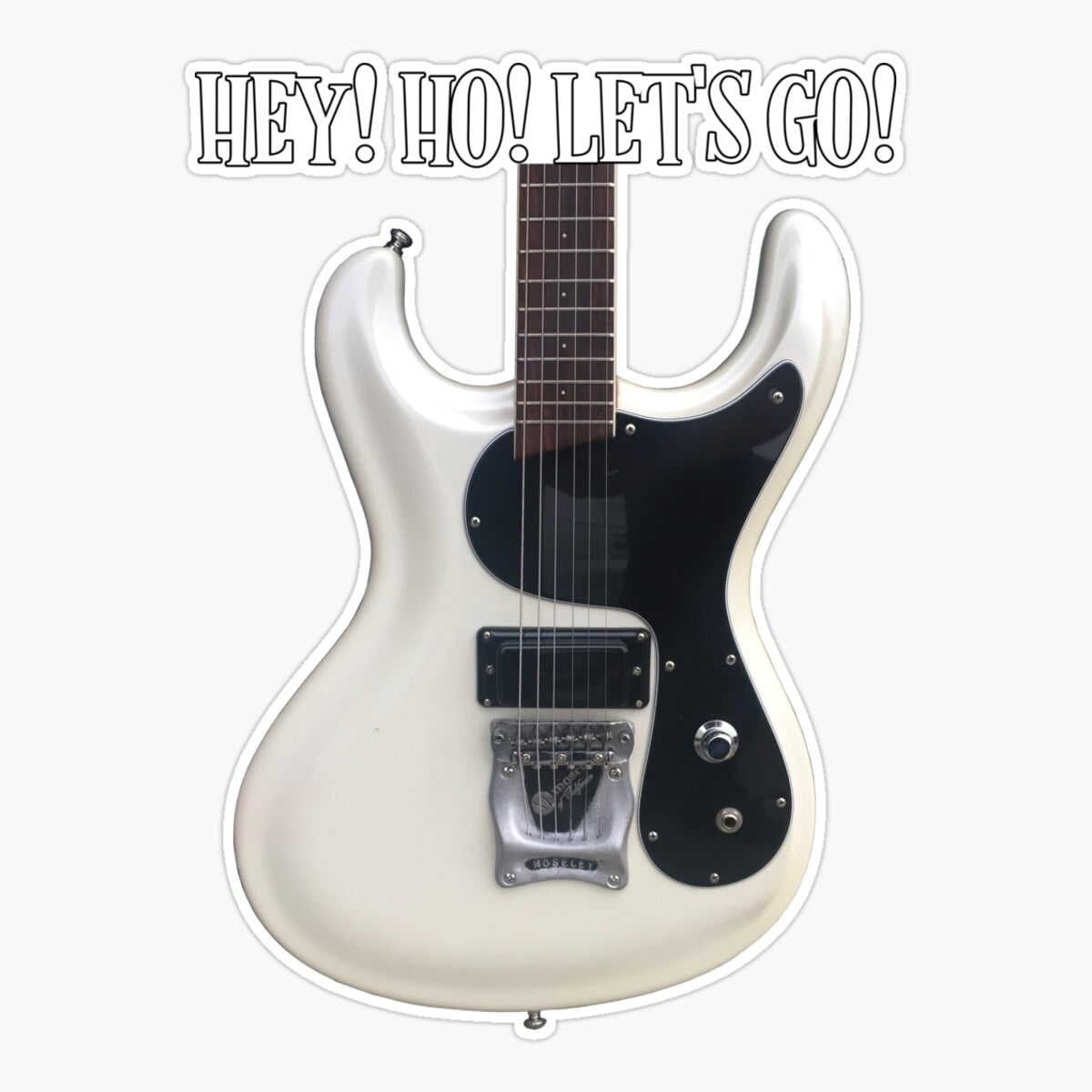 Onim Ramones Hey! Ho! Let'S Go! The Ramones Original Mosrite Guitar ...