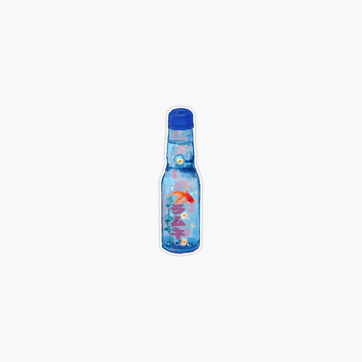 Onim Ramune Sticker, Phone Decal Water Bottle Stickers Car Decals ...