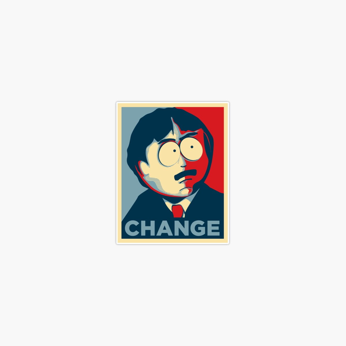 Onim Randy Marsh - CHANGE Sticker - Walmart.com