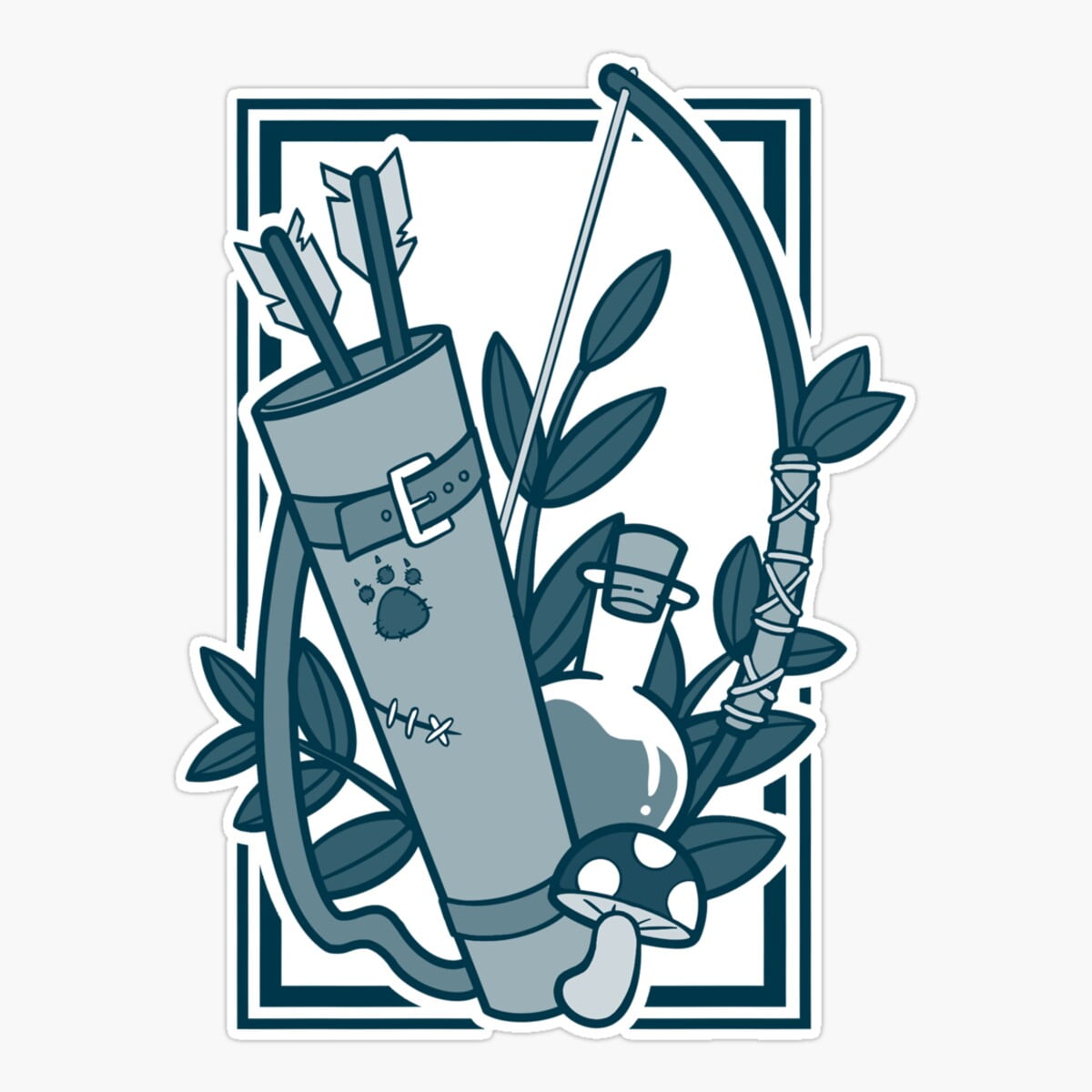 Onim Ranger Dnd Kit Sticker, Phone Decal Water Bottle Stickers Car ...