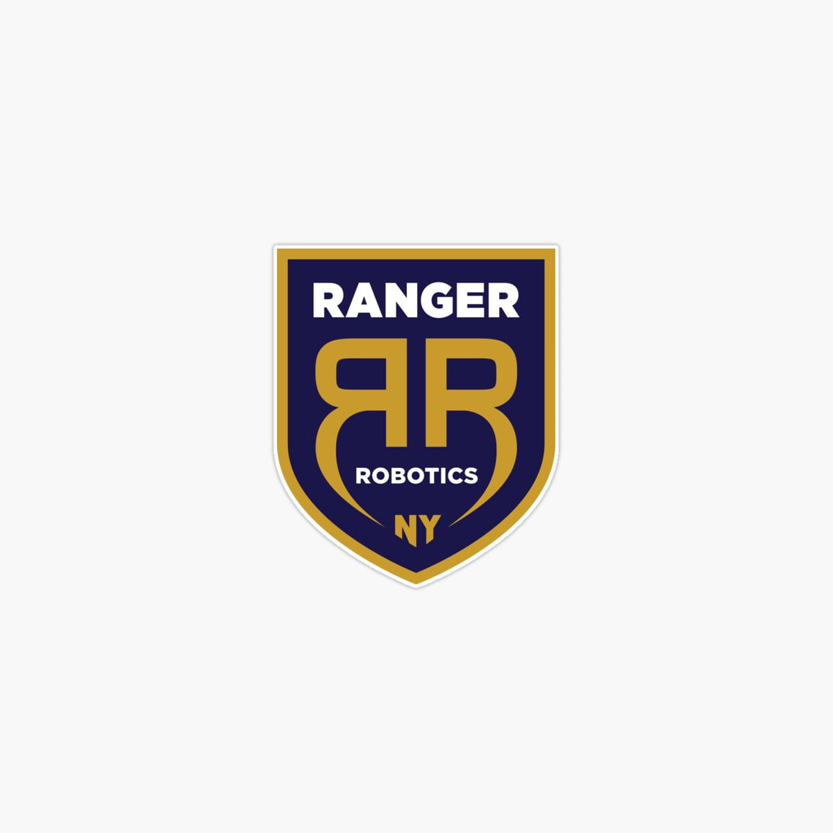 Onim Ranger Robotics Color Logo Sticker, Phone Decal Water Bottle ...