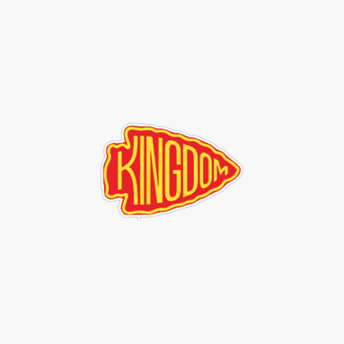 Onim Red Kingdom Sticker, Phone Decal Water Bottle Stickers Car Decals ...