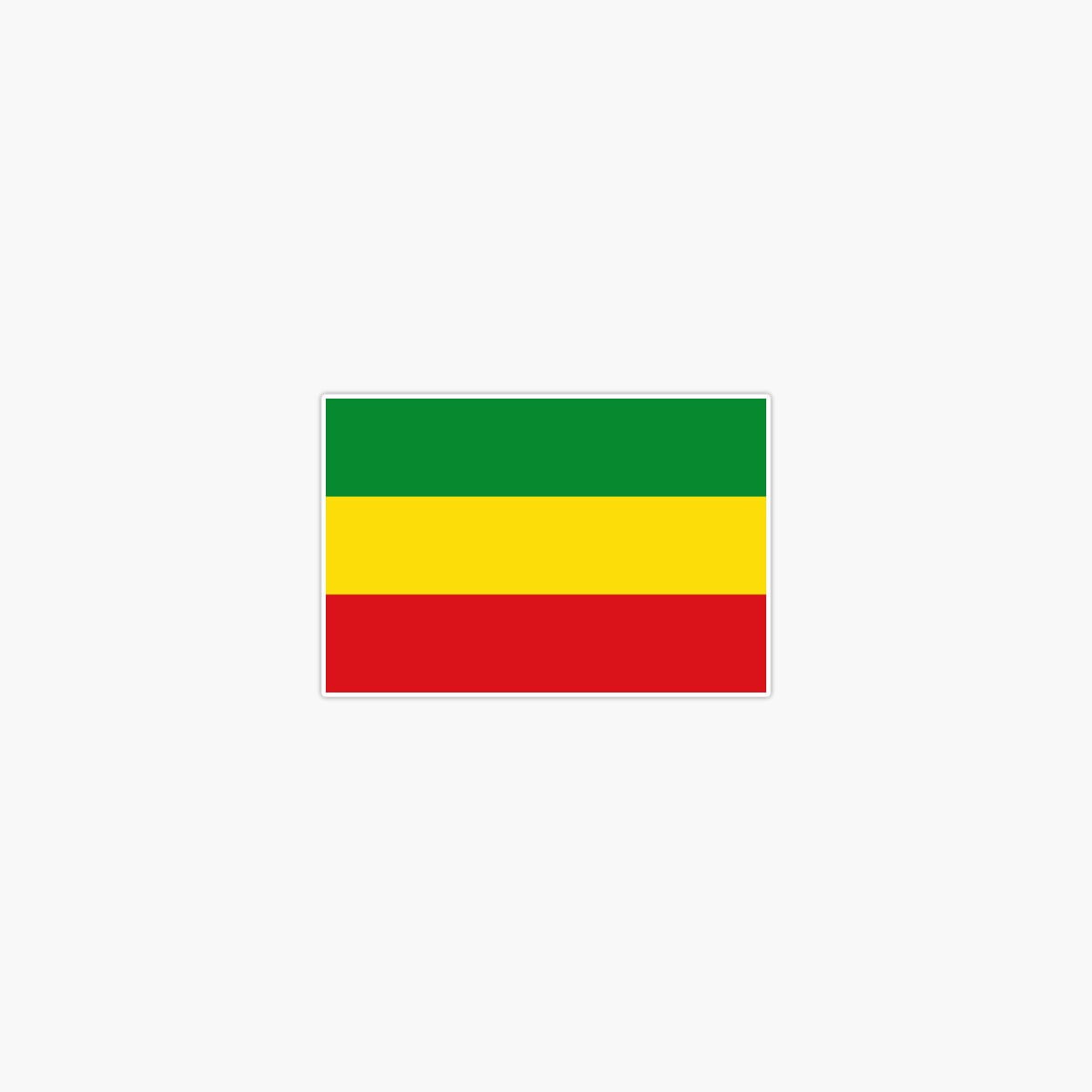 Onim Reggae Rastafari Flag Sticker, Phone Decal Water Bottle Stickers ...