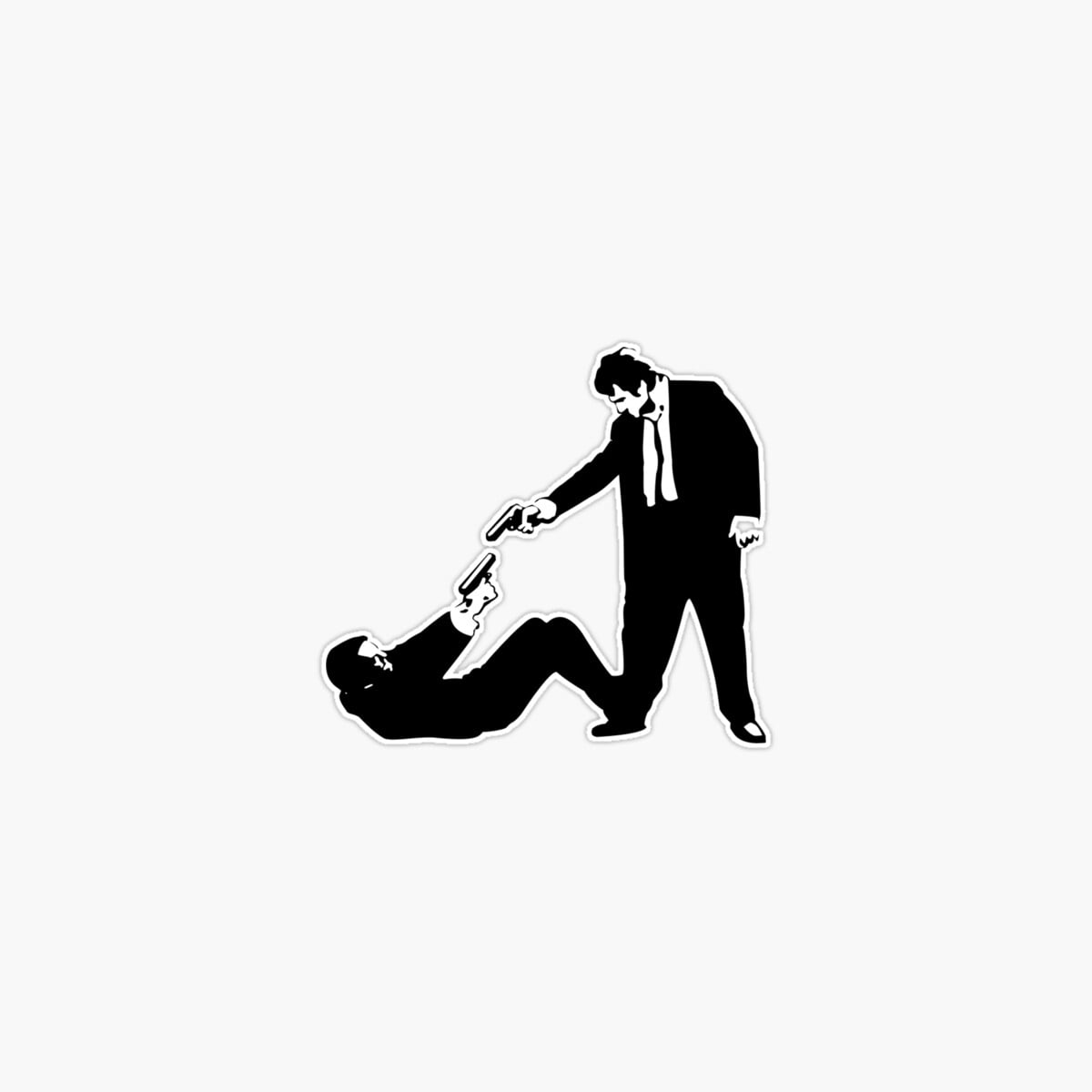 Onim Reservoir Dogs Standoff Sticker, Phone Decal Water Bottle Stickers ...