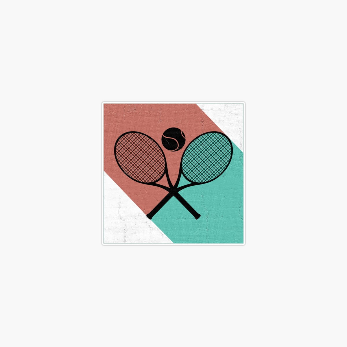 Onim Retro Tennis Logo Sticker, Phone Decal Water Bottle Stickers Car ...