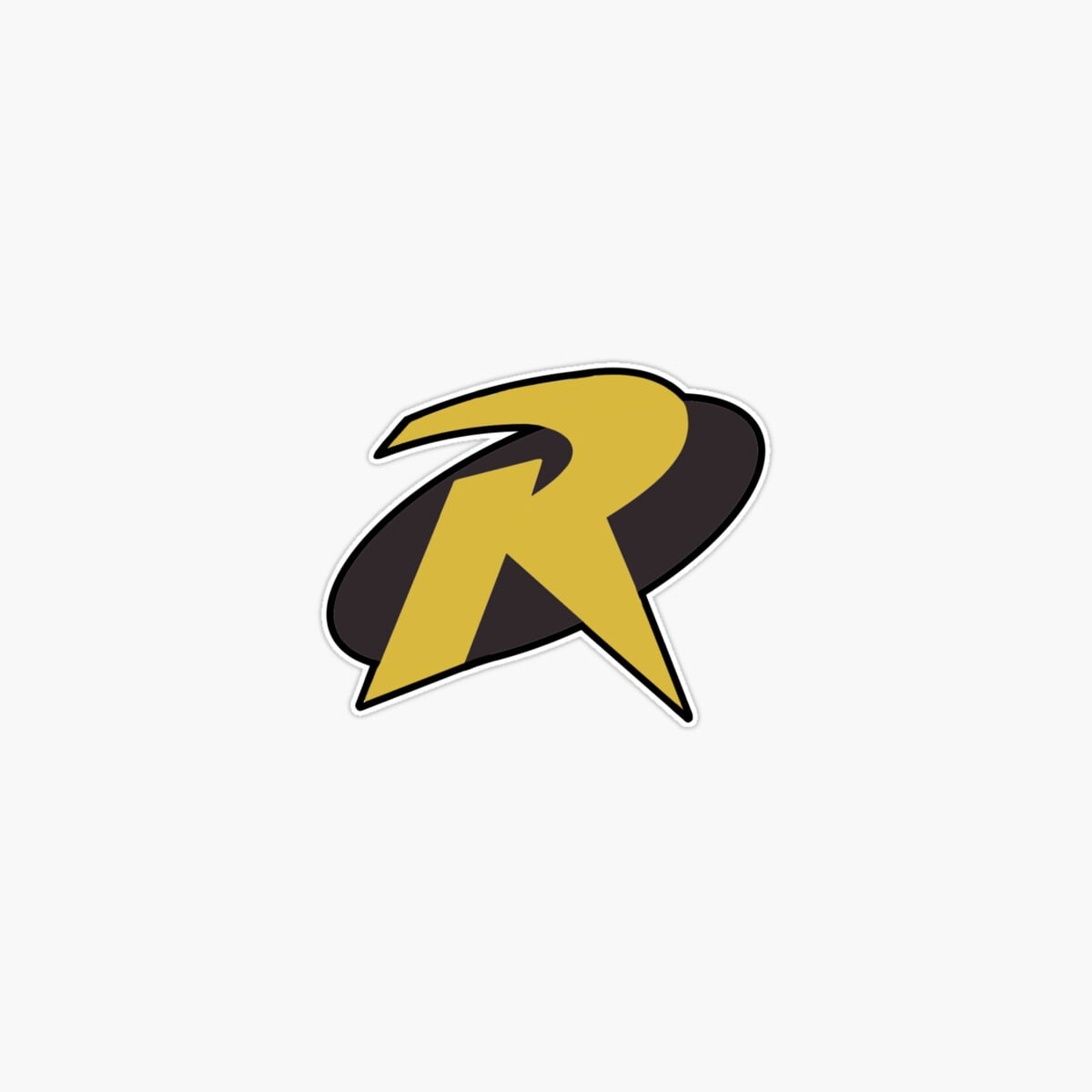 Onim Robin Symbol Sticker, Phone Decal Water Bottle Stickers Car Decals ...