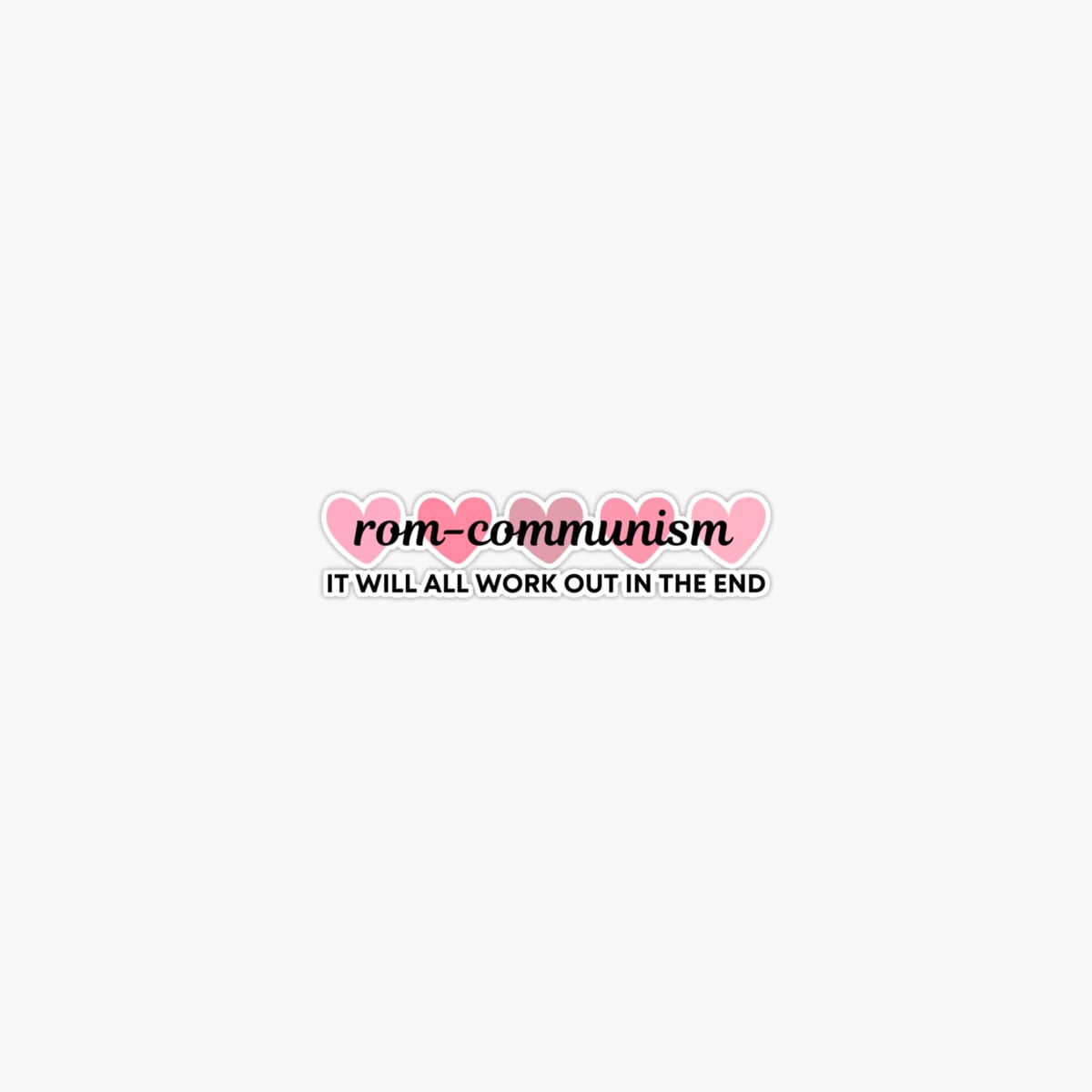 Onim Rom-Communism Sticker, Phone Decal Water Bottle Stickers Car ...