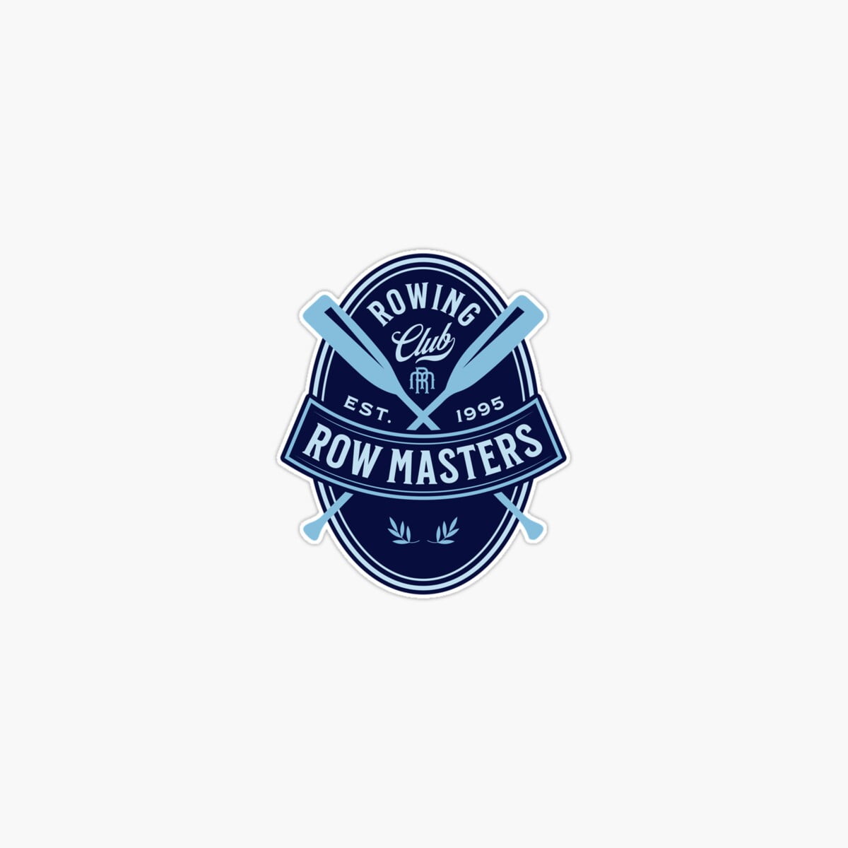 Onim Row Masters Rowing Club 1 Sticker, Phone Decal Water Bottle ...