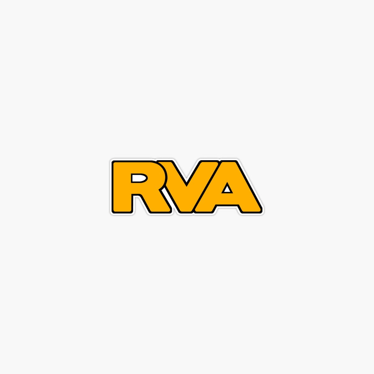 Onim Rva Logo In Gold - Richmond Virginia Sticker, Phone Decal Water ...