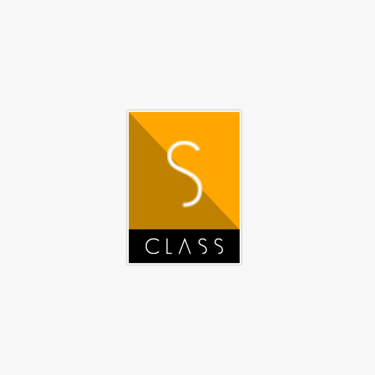 Onim S Class Designation Sticker, Phone Decal Water Bottle Stickers Car ...