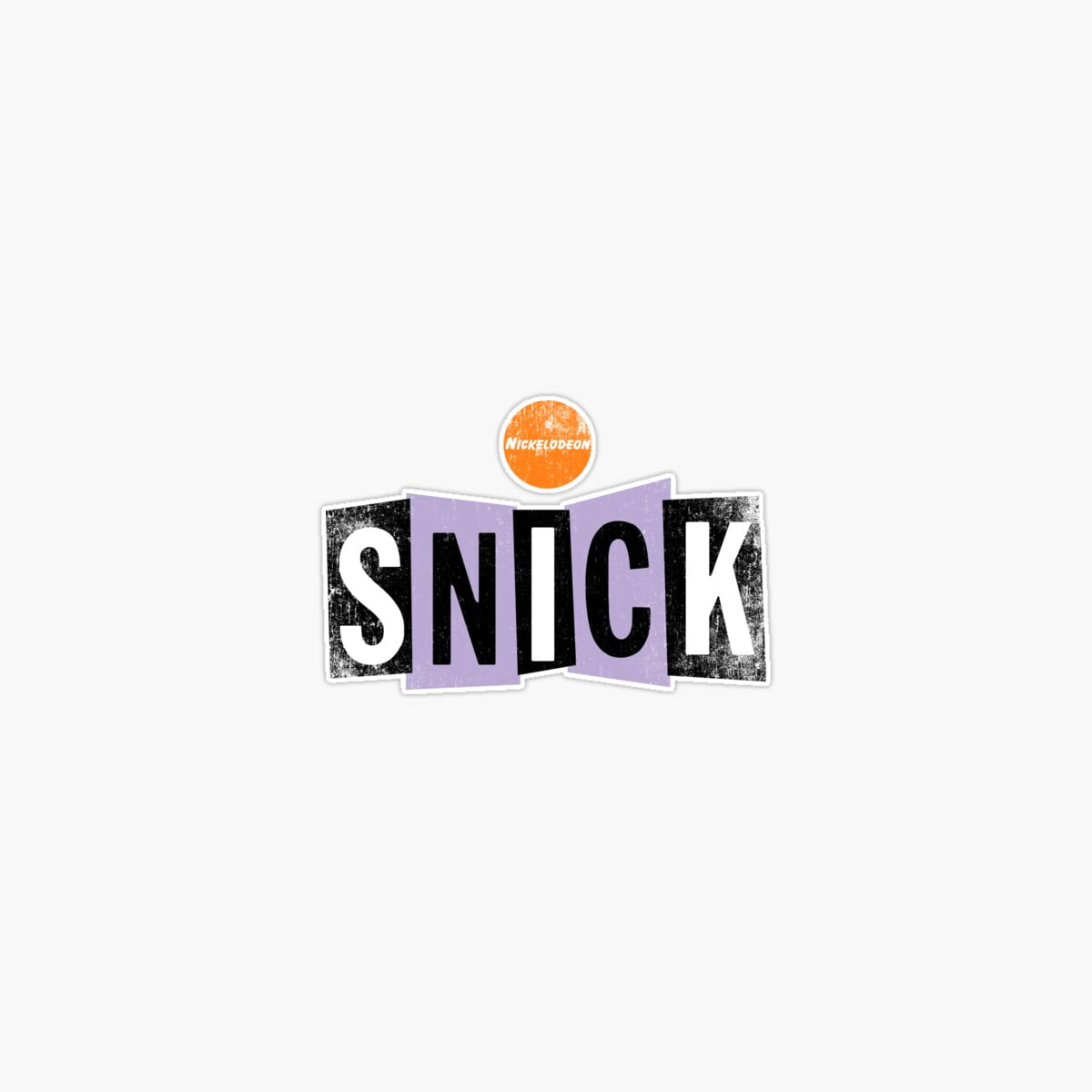 Onim SNICK (vintage) Sticker - Walmart.com