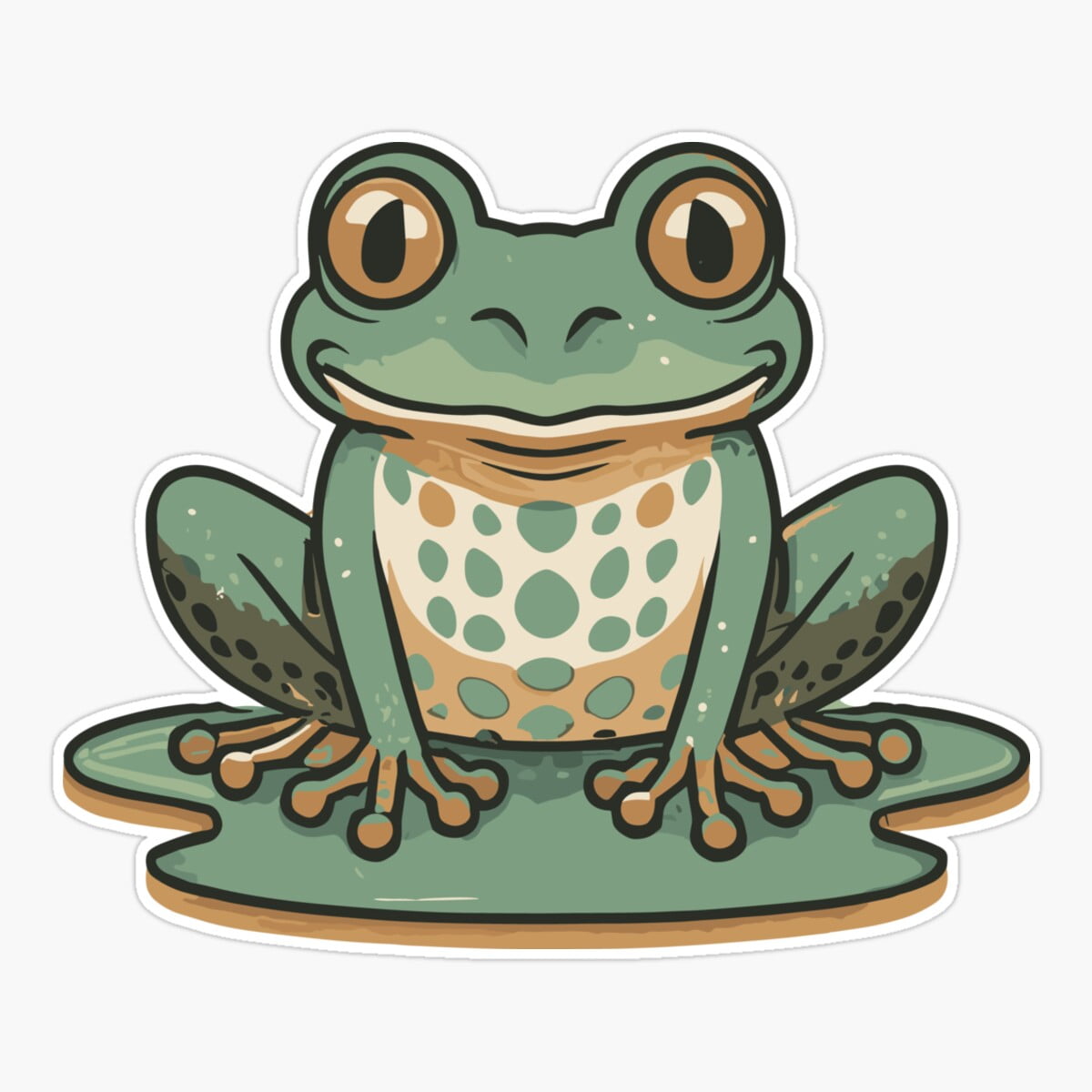 Onim Salty-Dog American Traditional Cowboy Sticker, Phone Decal Water ...