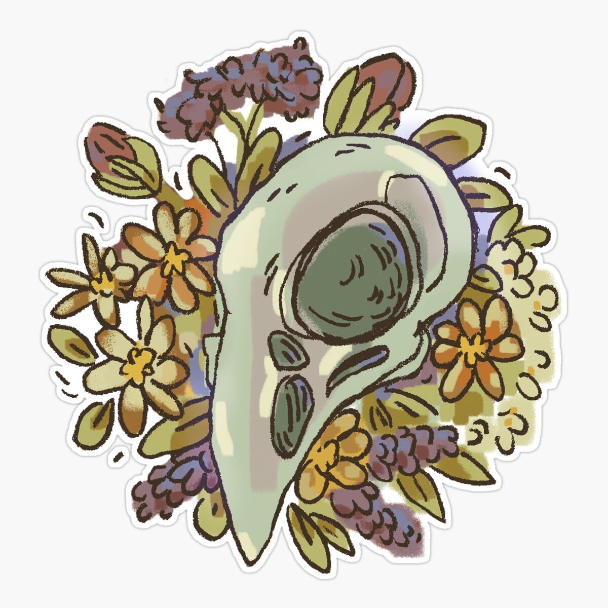 Onim Salty Dog Cafe Sticker Sticker, Phone Decal Water Bottle Stickers ...