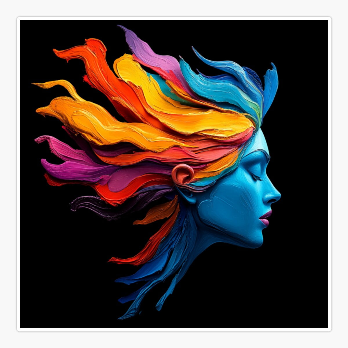 Onim Samezu Jellyfish Sticker, Phone Decal Water Bottle Stickers Car ...