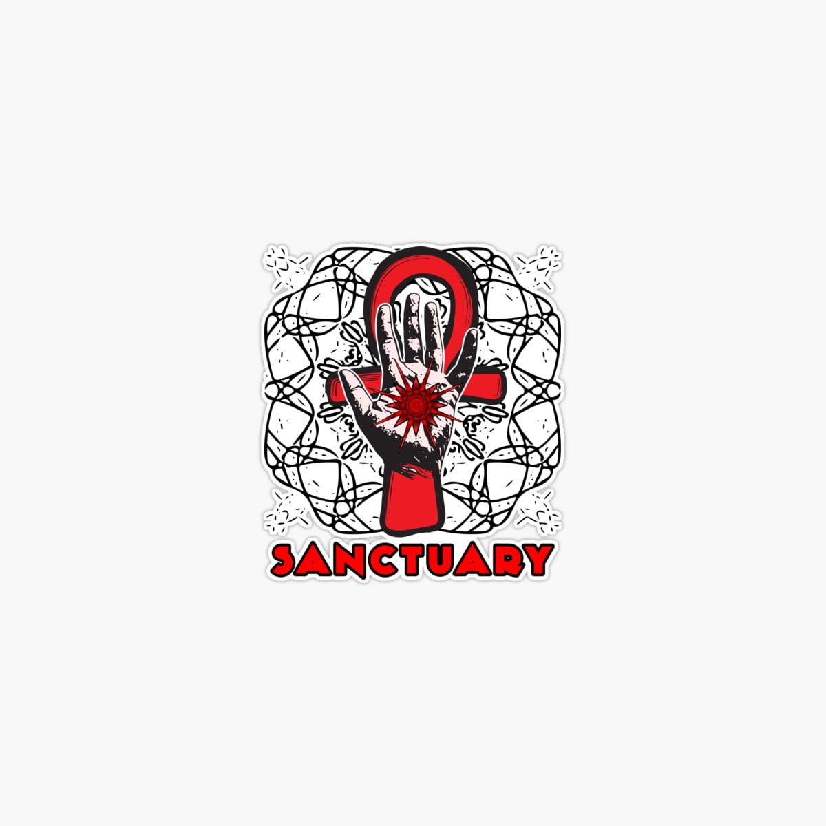 Onim Sanctuary Sticker - Walmart.com