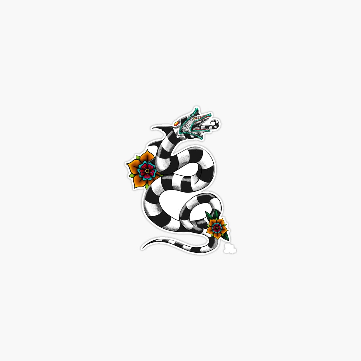 Onim Sandworm Sticker, Phone Decal Water Bottle Stickers Car Decals ...