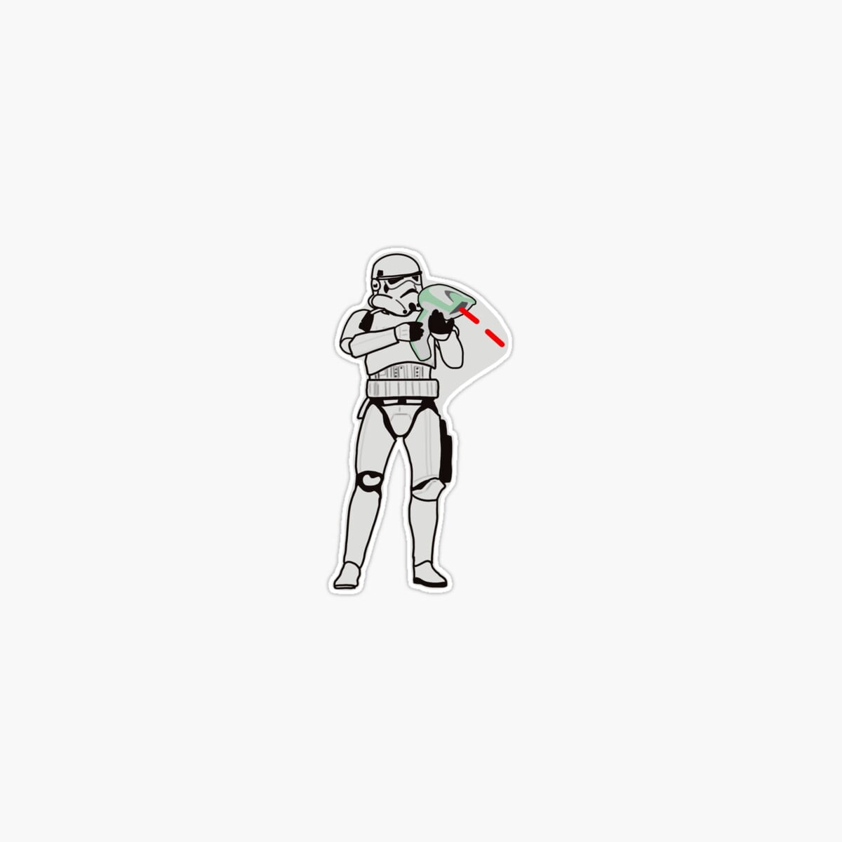 Onim Scanning For Meds Sticker, Phone Decal Water Bottle Stickers Car ...