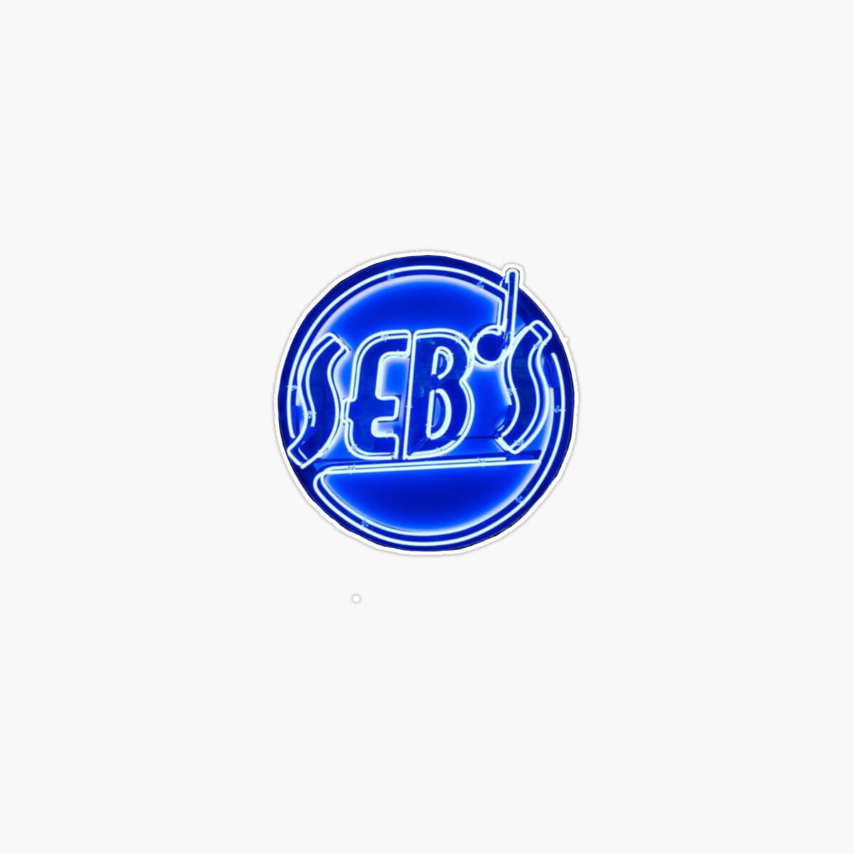 Onim Sebs Neon Sign Sticker, Phone Decal Water Bottle Stickers Car ...