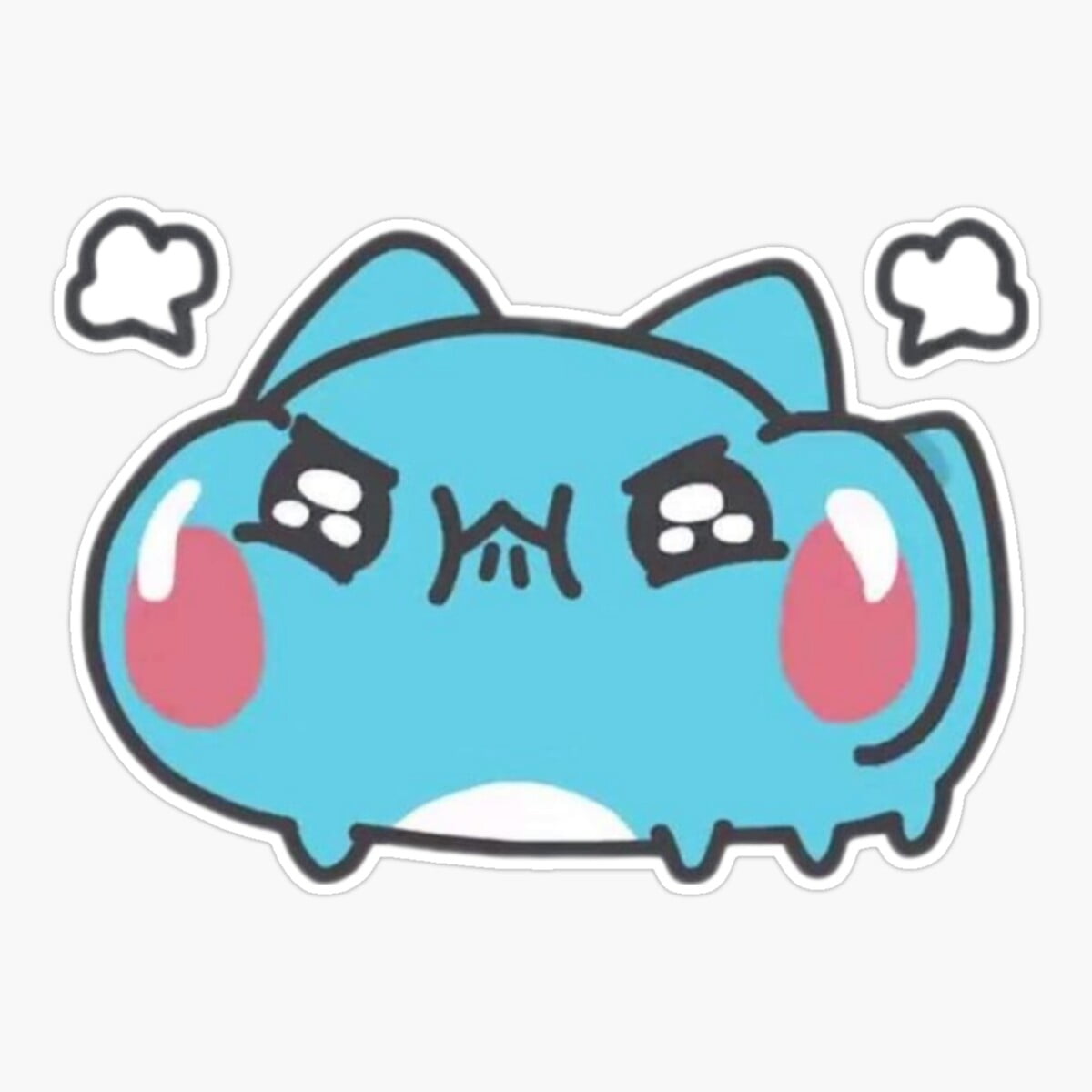 Onim Bugcat Capoo Sticker, Phone Decal Water Bottle Stickers Car Decals ...