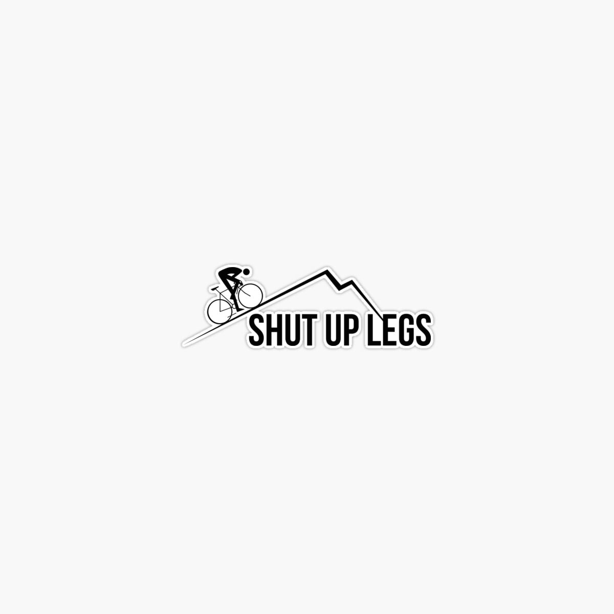 Onim Shut Up Legs Sticker, Phone Decal Water Bottle Stickers Car Decals ...