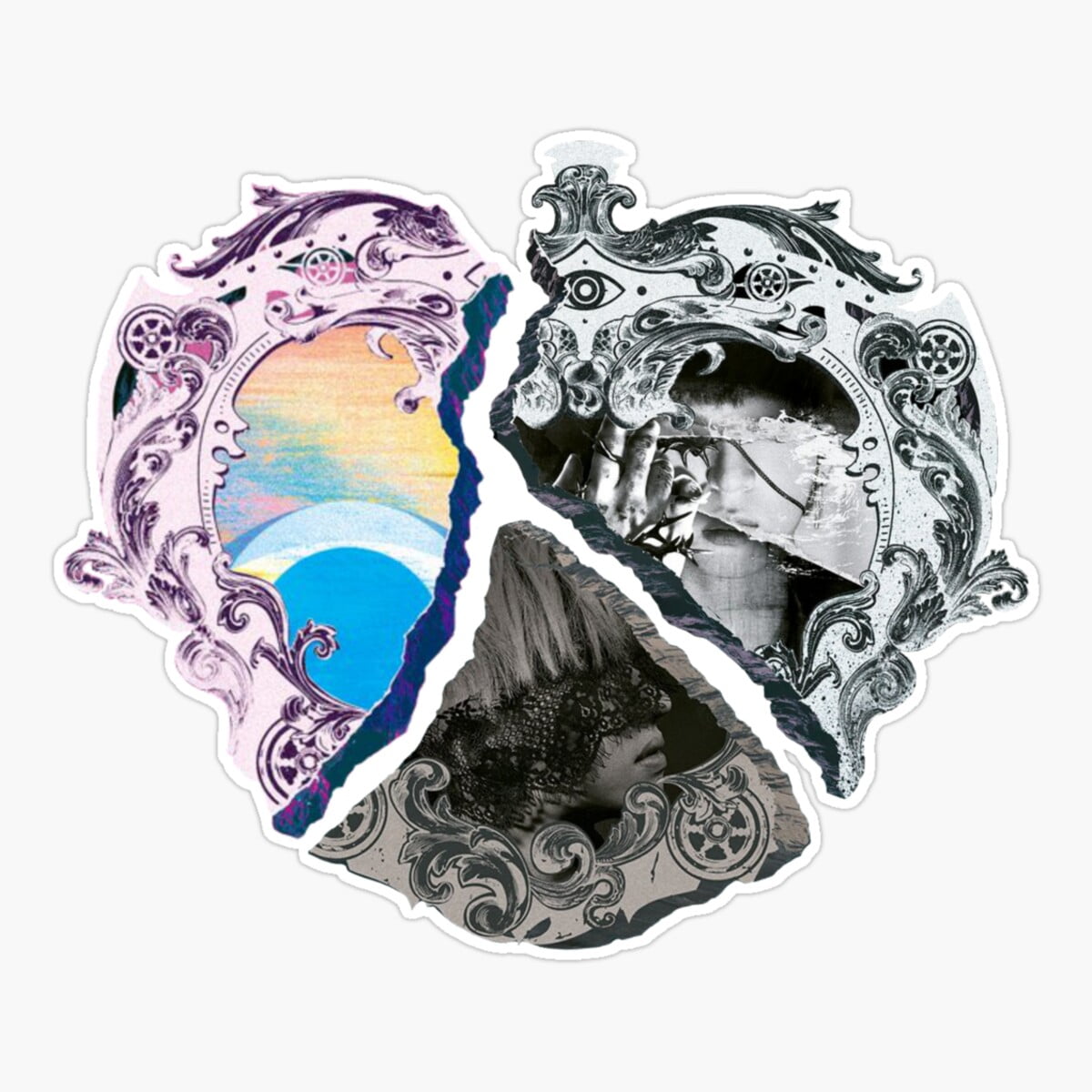 Onim Sir David Attenborough Sticker, Phone Decal Water Bottle Stickers ...