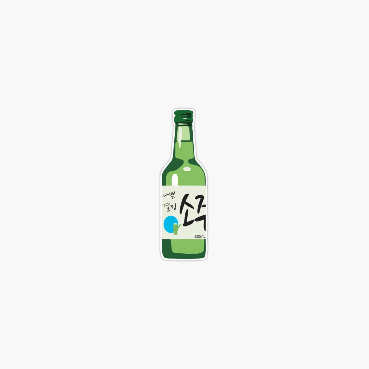 Onim Soju Sticker, Phone Decal Water Bottle Stickers Car Decals, Funny ...