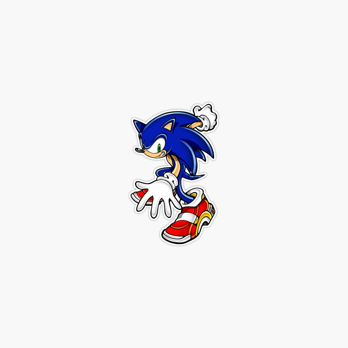 Onim Sonic - Sonic Adventure 2 Sticker, Phone Decal Water Bottle ...