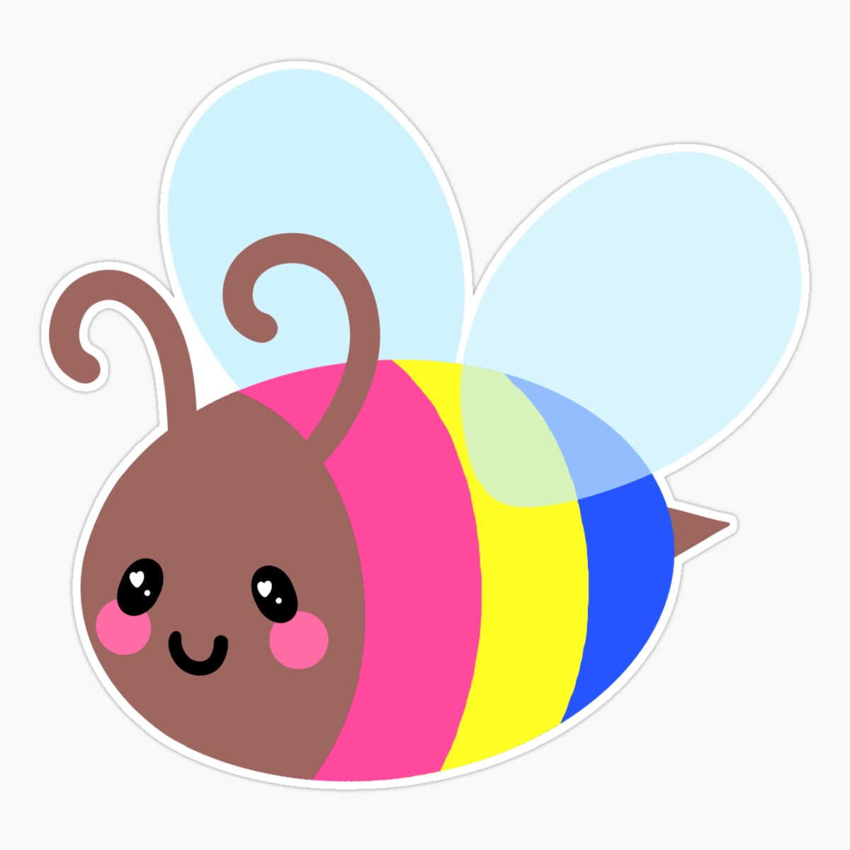 Onim Sonny Angel Cow Baby Sticker, Phone Decal Water Bottle Stickers ...