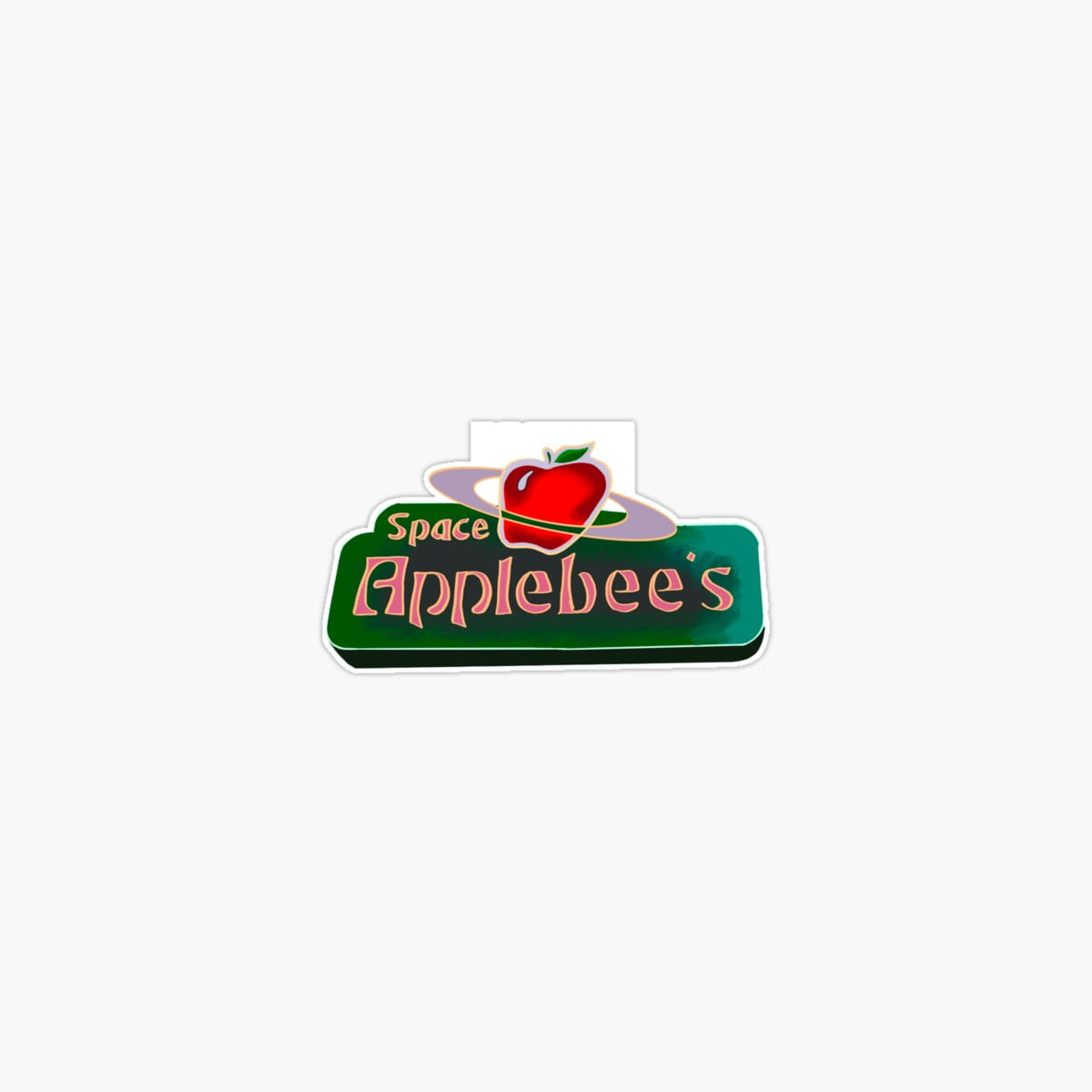 Onim Space Applebees High On Life Sticker - Walmart.com