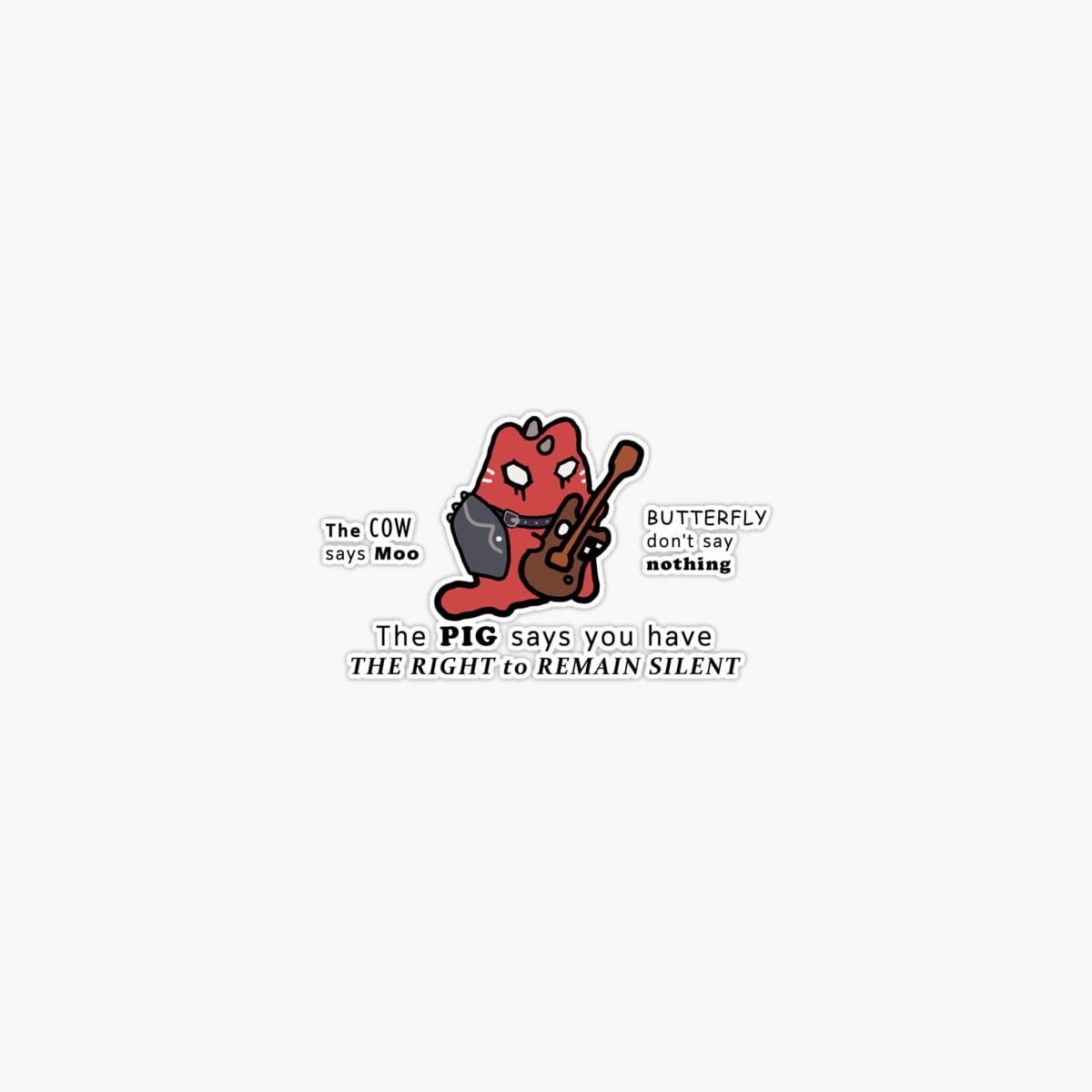 Onim Spider Punk Hobie Brown Meow Quote Meme Spidermeow Sticker, Phone ...