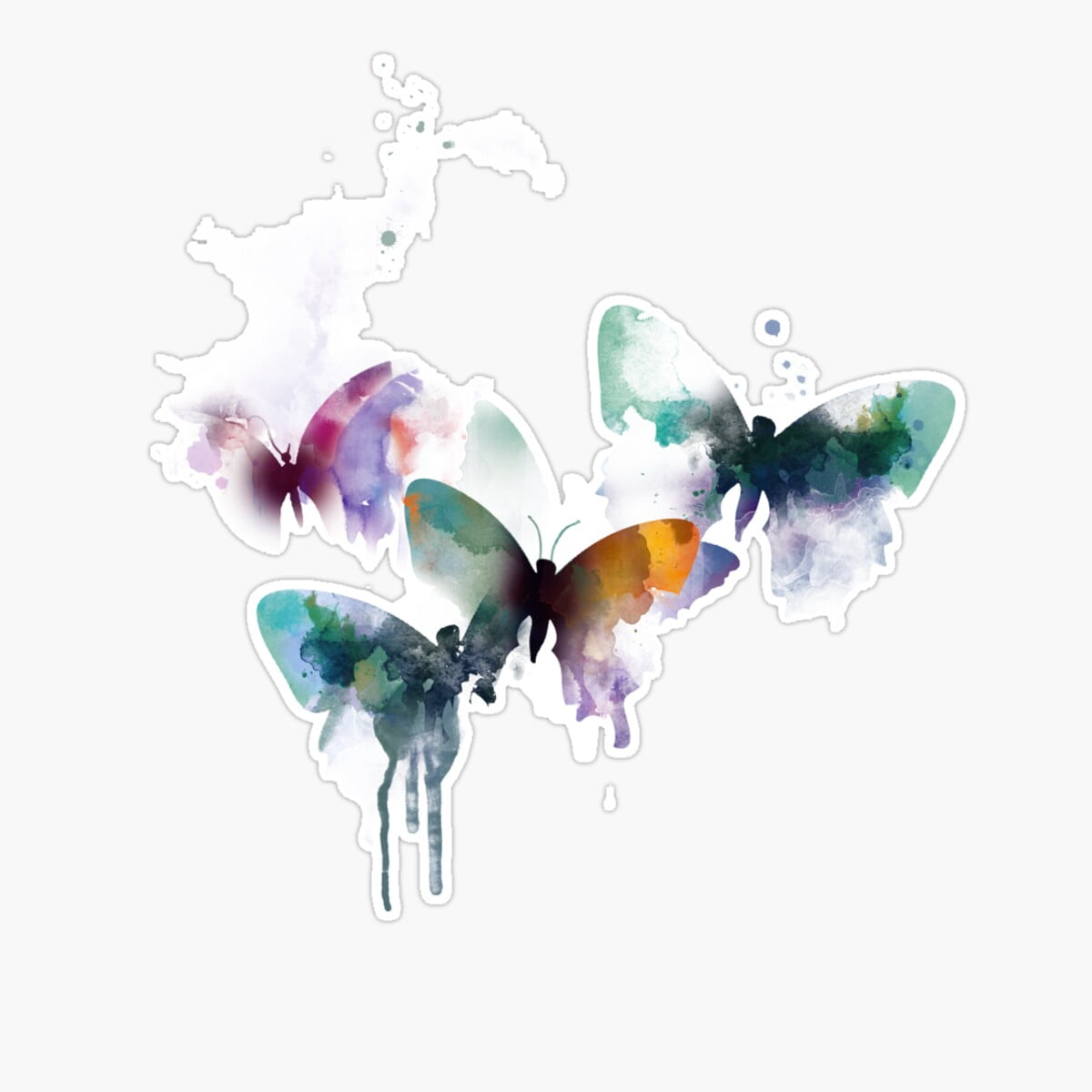 Onim Spotted Hyena Sticker, Phone Decal Water Bottle Stickers Car ...