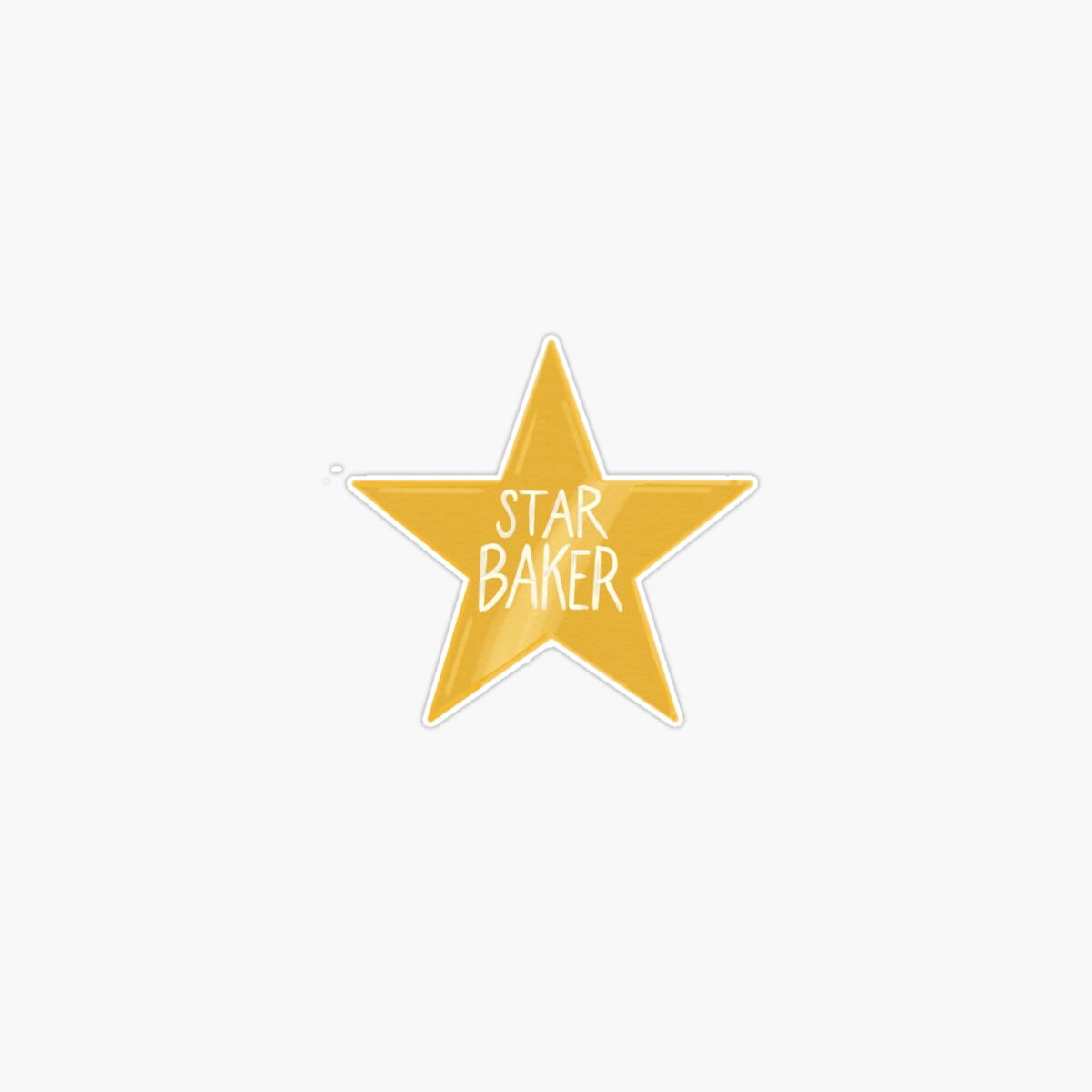 Onim Star Baker (Gbbo) Sticker, Phone Decal Water Bottle Stickers Car ...