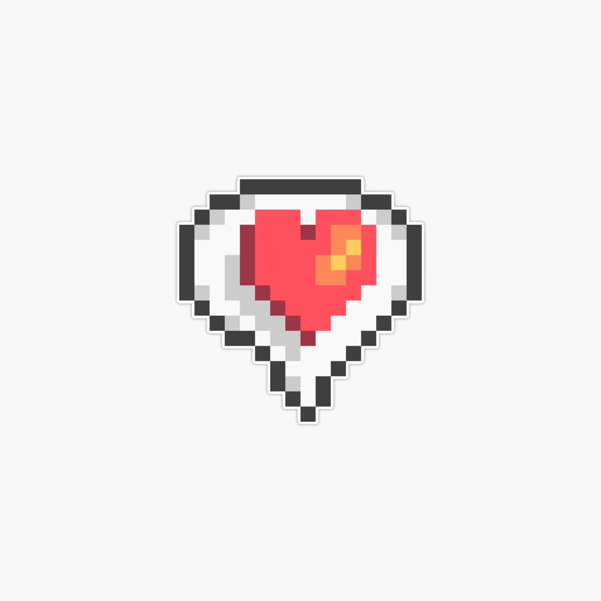 Onim Stardew Valley Love Bubble Dialog Sticker, Phone Decal Water ...