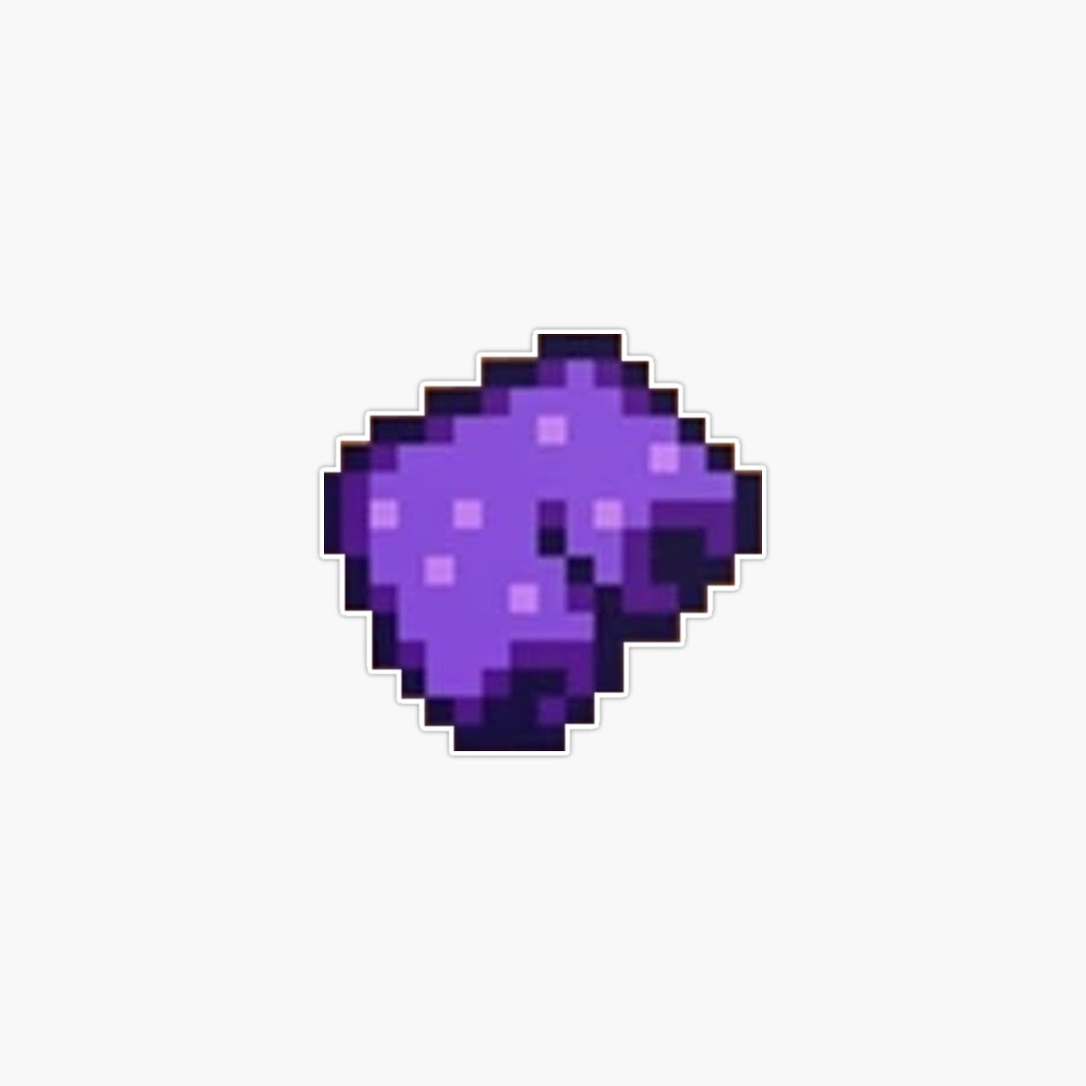 Onim Stardew Valley Mayor Lewis'S Purple Shorts Sticker, Phone Decal ...