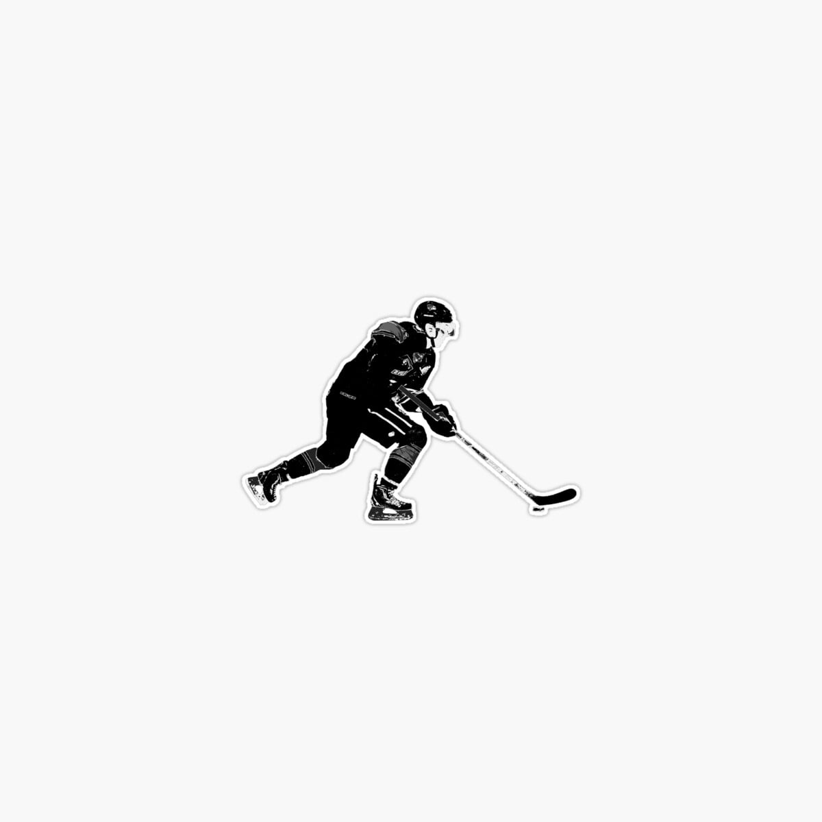 Onim Stick Handling Pro- Ice Hockey Player Sticker, Phone Decal Water ...