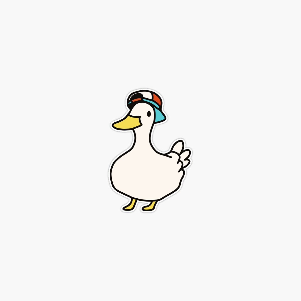 Onim Subaru'S Dancing Duck - Hololive Sticker, Phone Decal Water Bottle ...