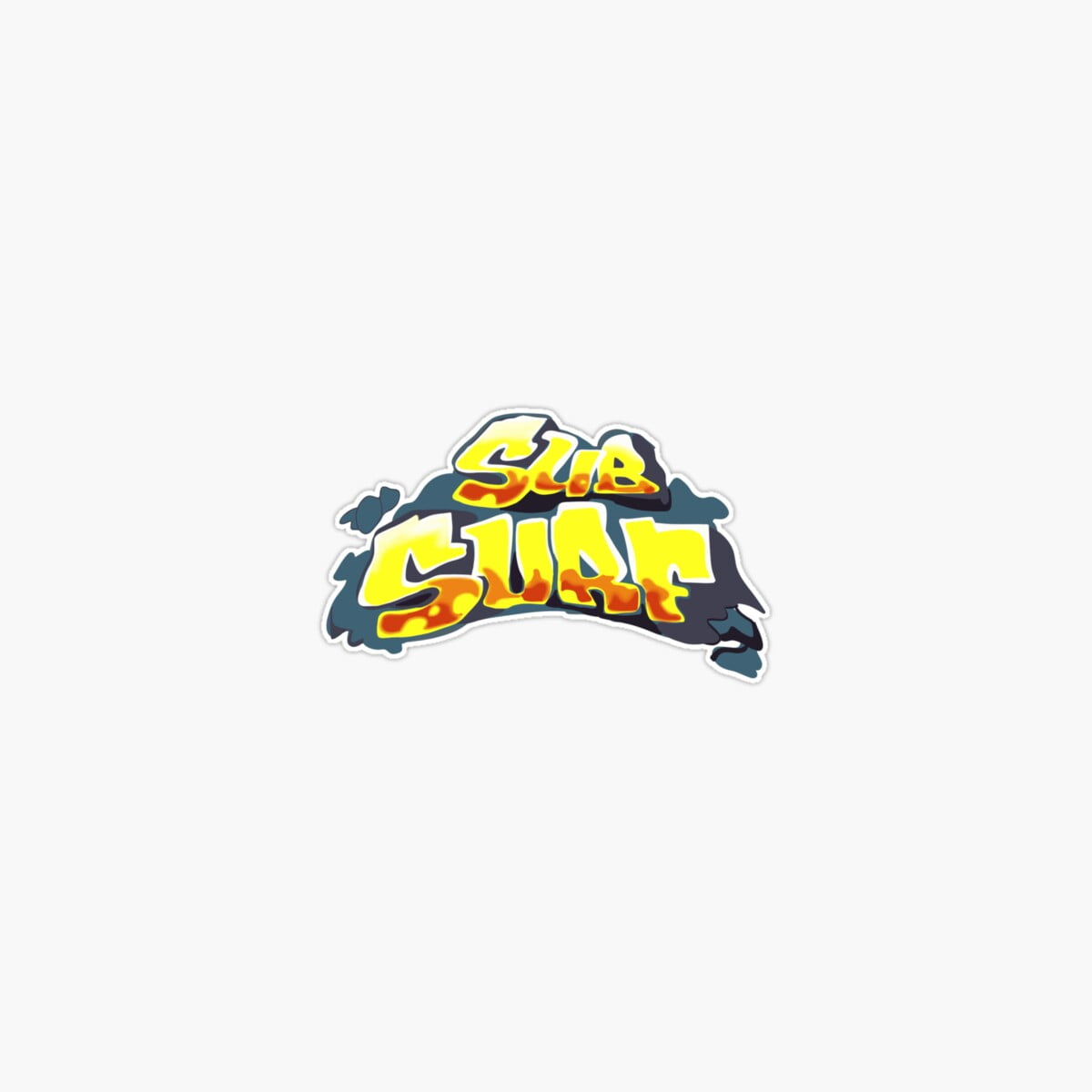 Onim Subway Surfers Sticker, Phone Decal Water Bottle Stickers Car ...