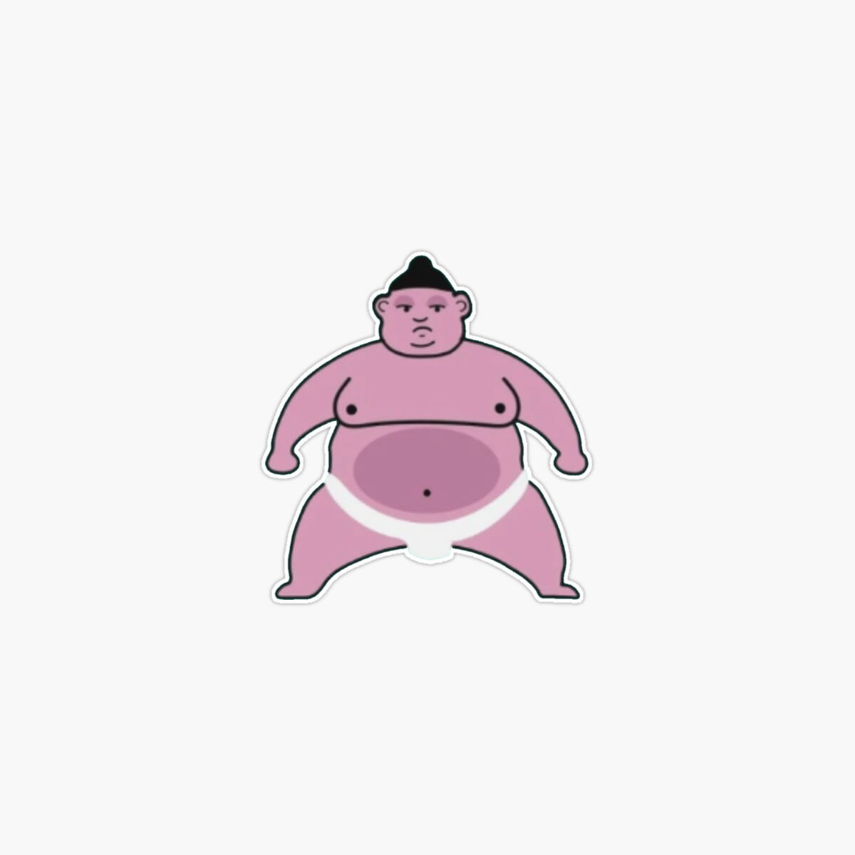 Onim Sumo #12 Sticker, Phone Decal Water Bottle Stickers Car Decals ...