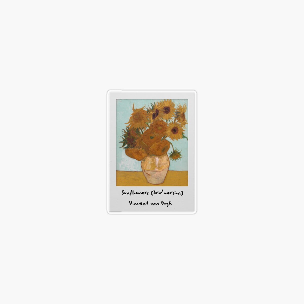 Onim Sunflower Series: Sunflowers (3Rd Version) - Vincent Van Gogh ...
