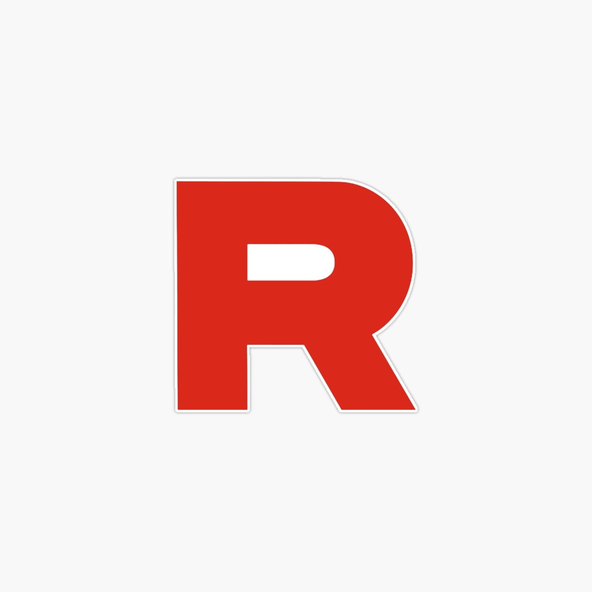 Onim Team Rocket Logo Sticker, Phone Decal Water Bottle Stickers Car ...