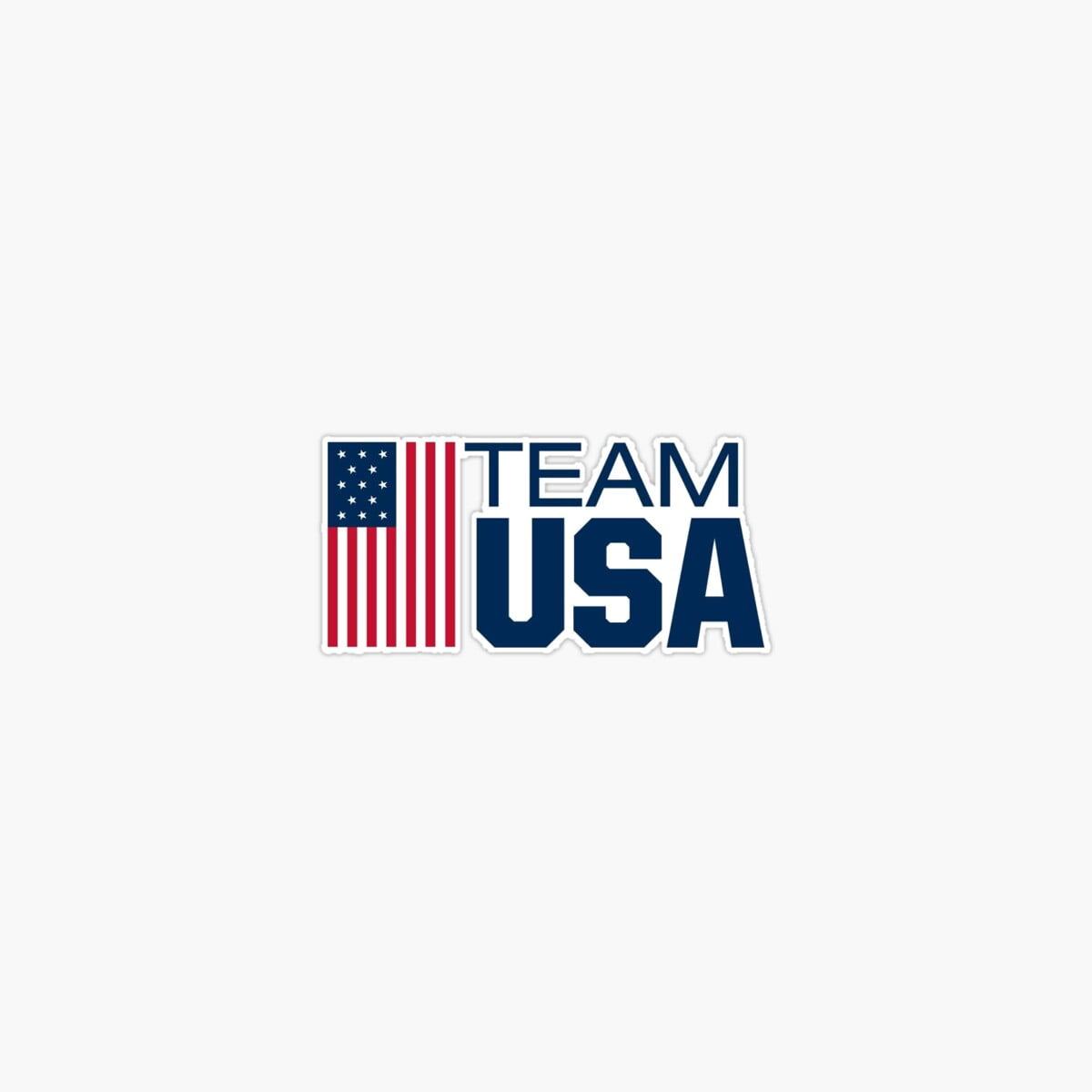 Onim Team Usa Sticker, Phone Decal Water Bottle Stickers Car Decals ...