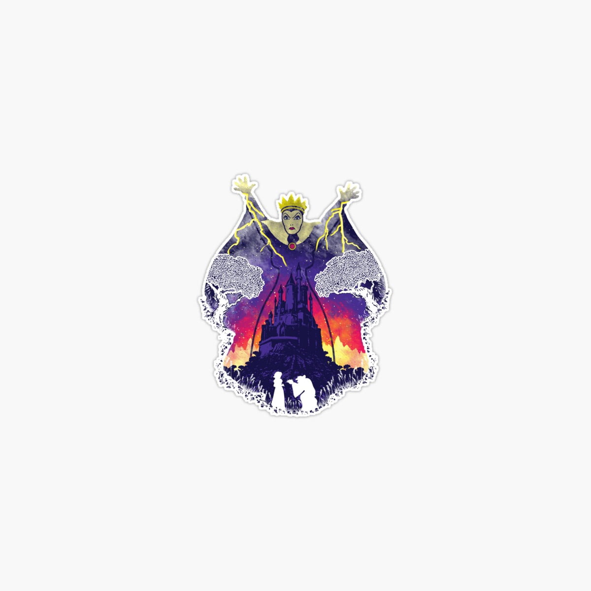 Onim The Evil Queen Sticker - Walmart.com