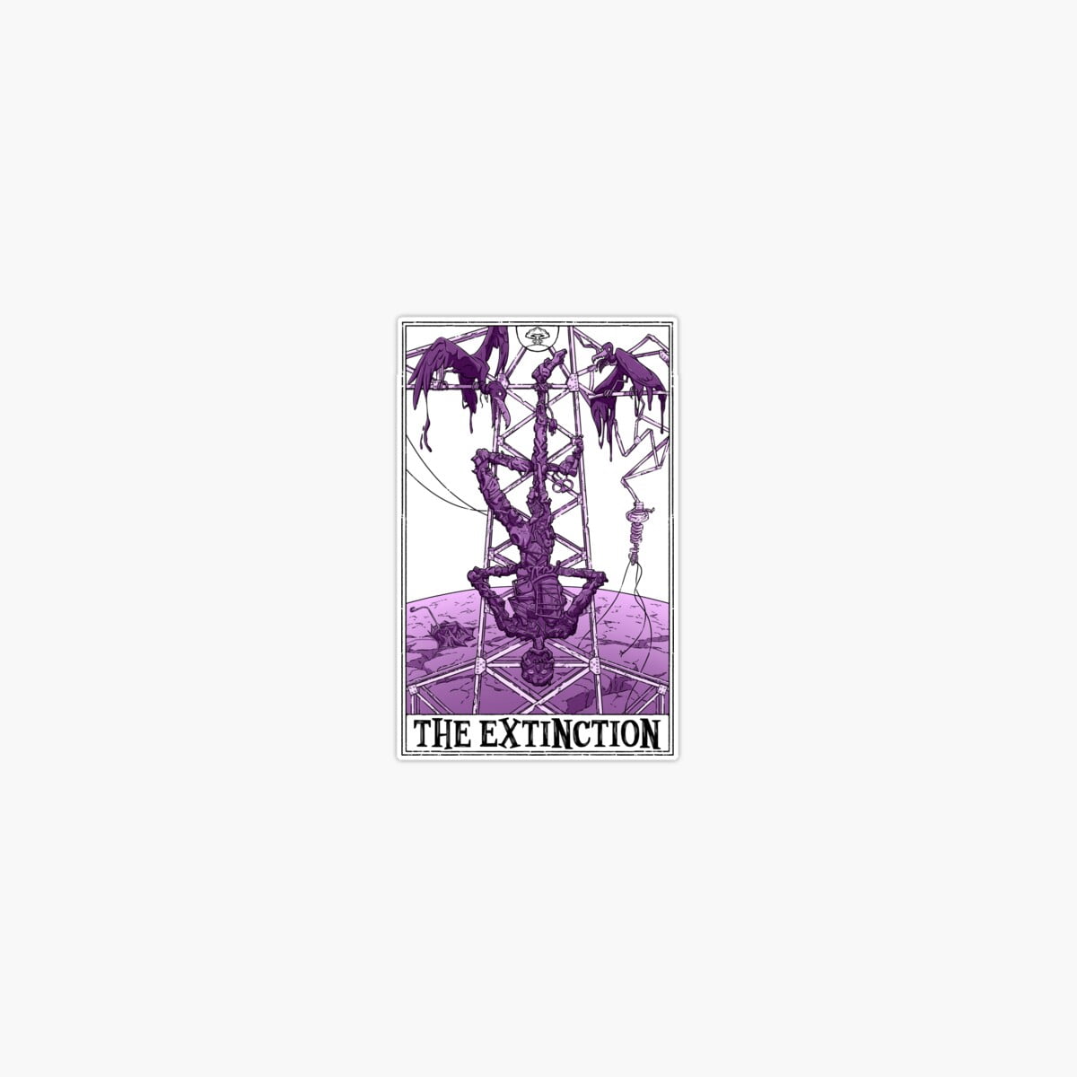 Onim The Extinction Tarotesque - (Light) Sticker, Phone Decal Water ...