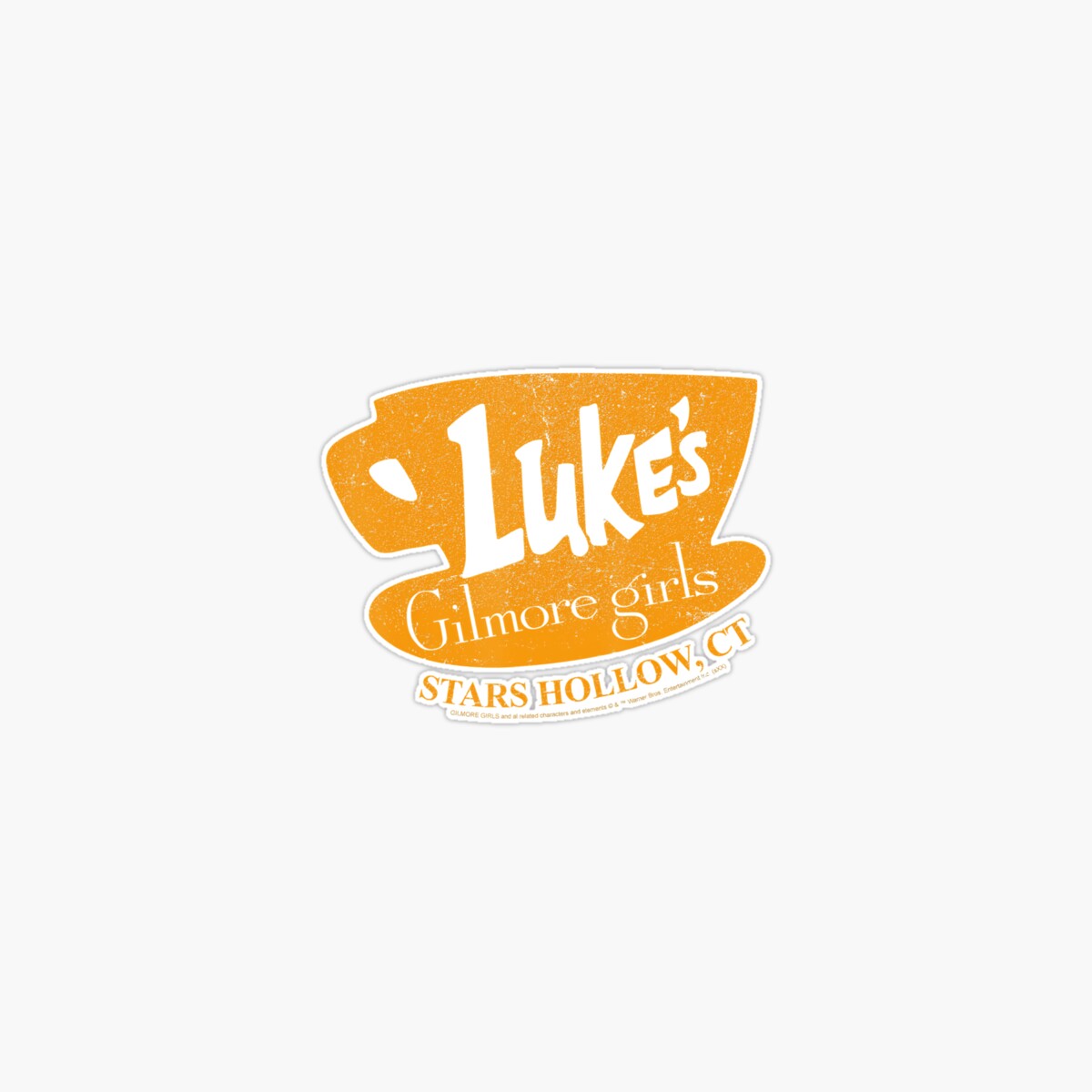 Onim The Gilmore Movie Vintage, Gilmore Comedy Drama Film Sticker ...