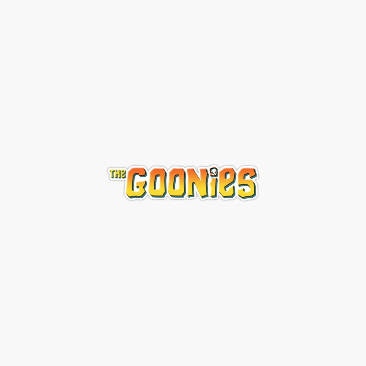 Onim The Goonies Sticker Sticker, Phone Decal Water Bottle Stickers Car ...