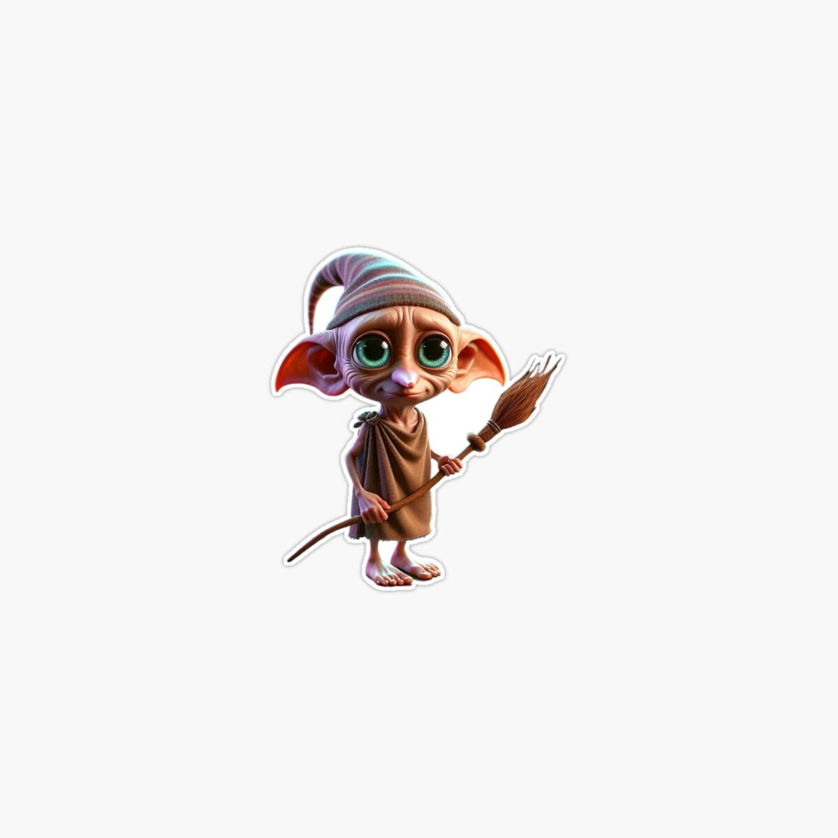 Onim The House Elf Sticker, Phone Decal Water Bottle Stickers Car ...