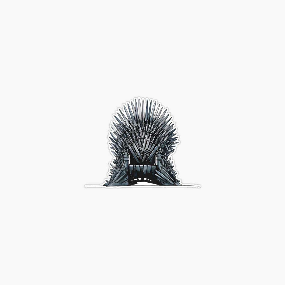 Onim The Iron Throne Sticker, Phone Decal Water Bottle Stickers Car ...