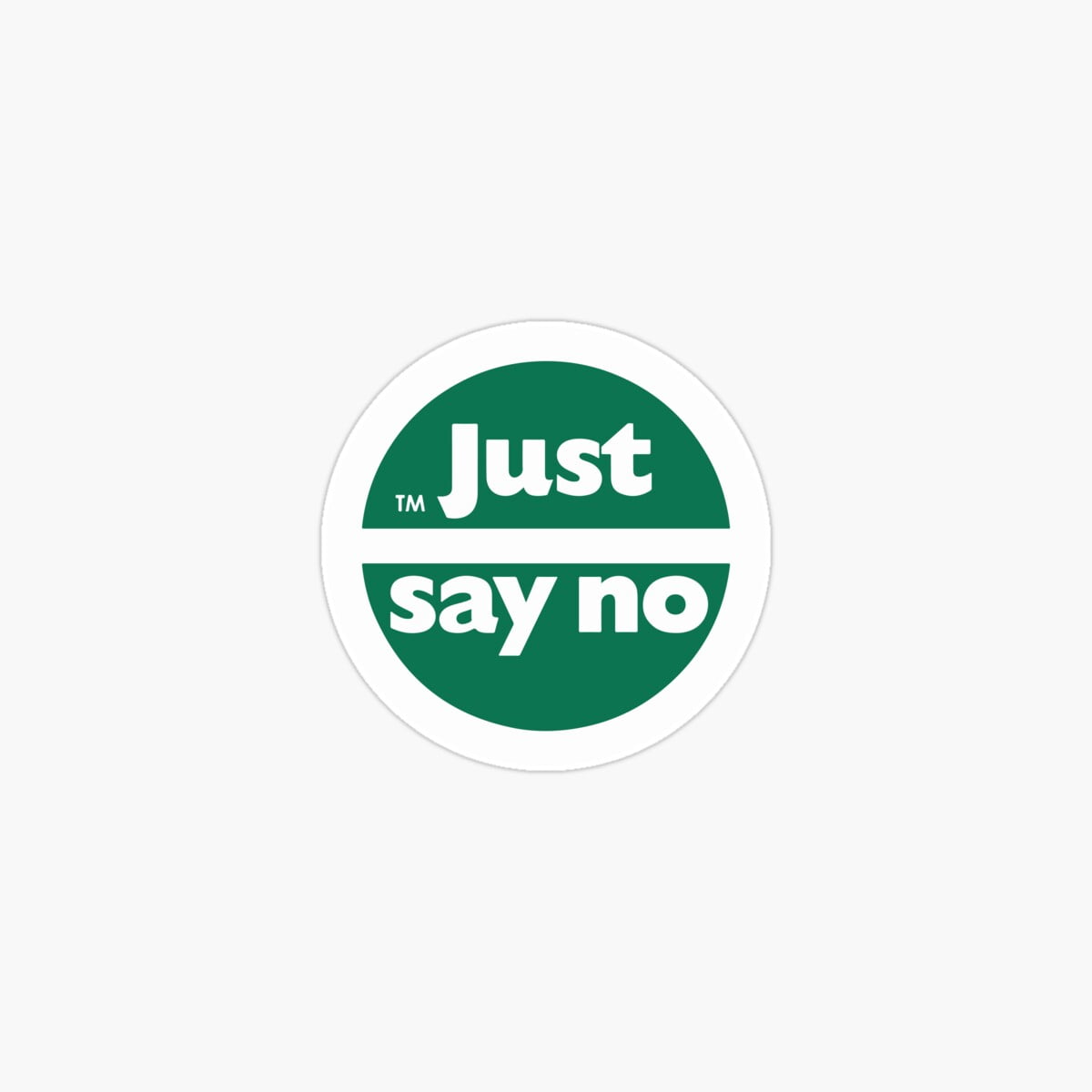 Onim The Just Say No Sticker - Walmart.com