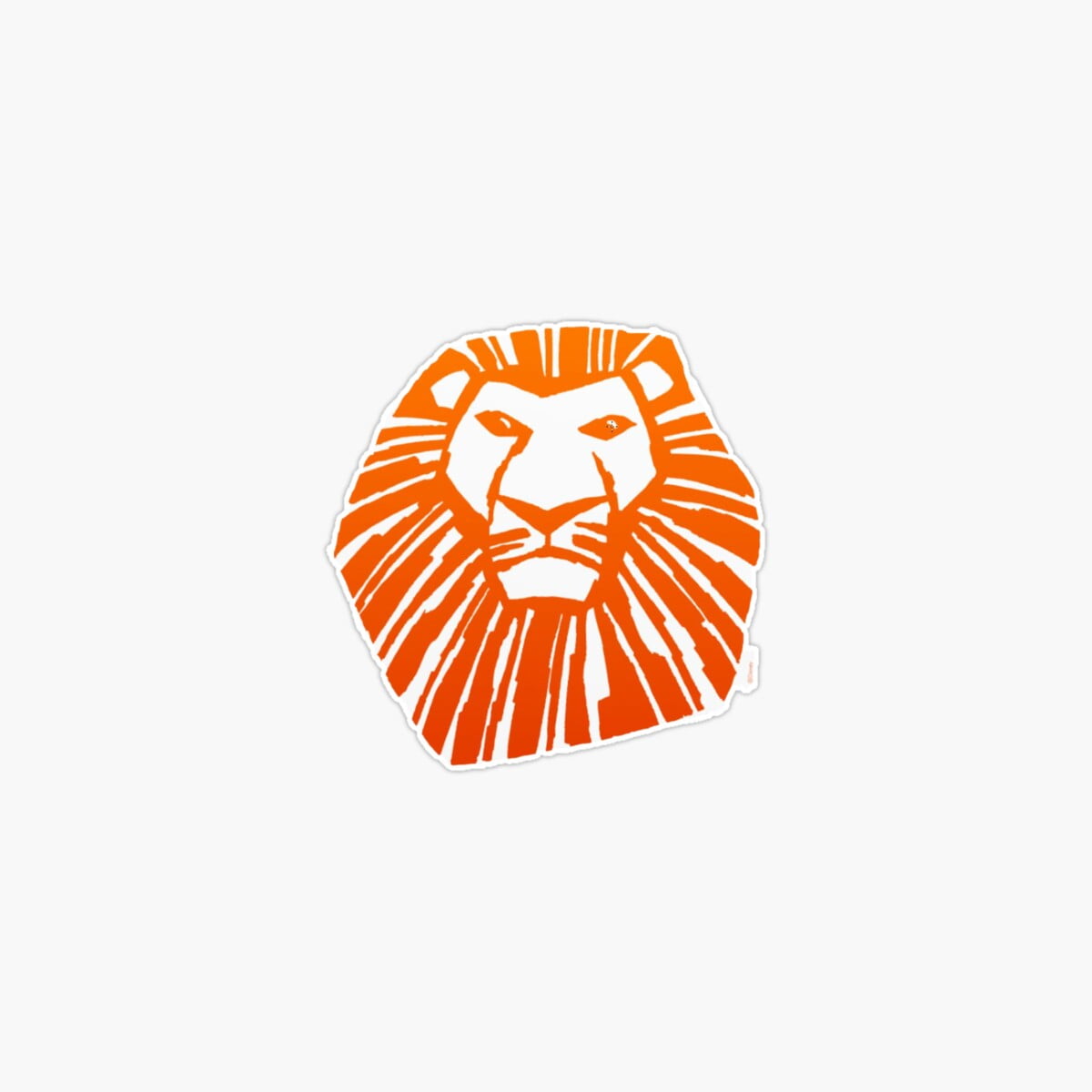 Onim The Lion King Sticker - Walmart.com